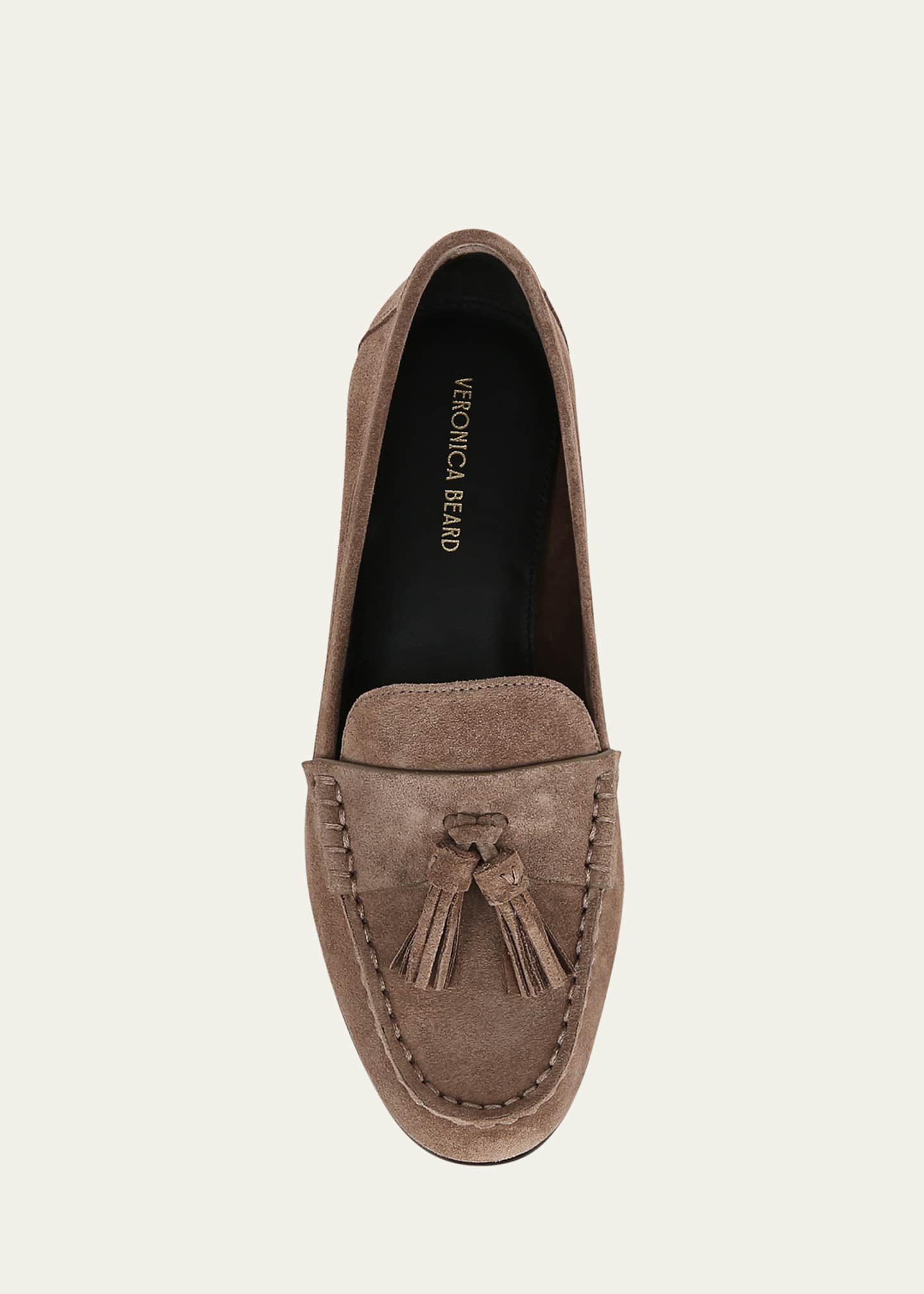 Veronica Beard Suede Penny Tassel Loafers Bergdorf Goodman
