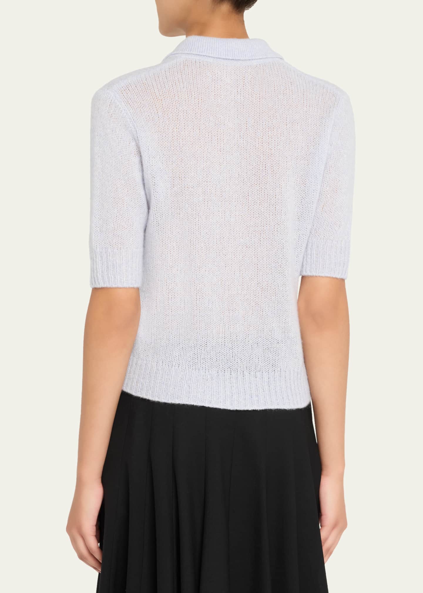 Lisa Yang Masy Cashmere Polo Sweater - Bergdorf Goodman