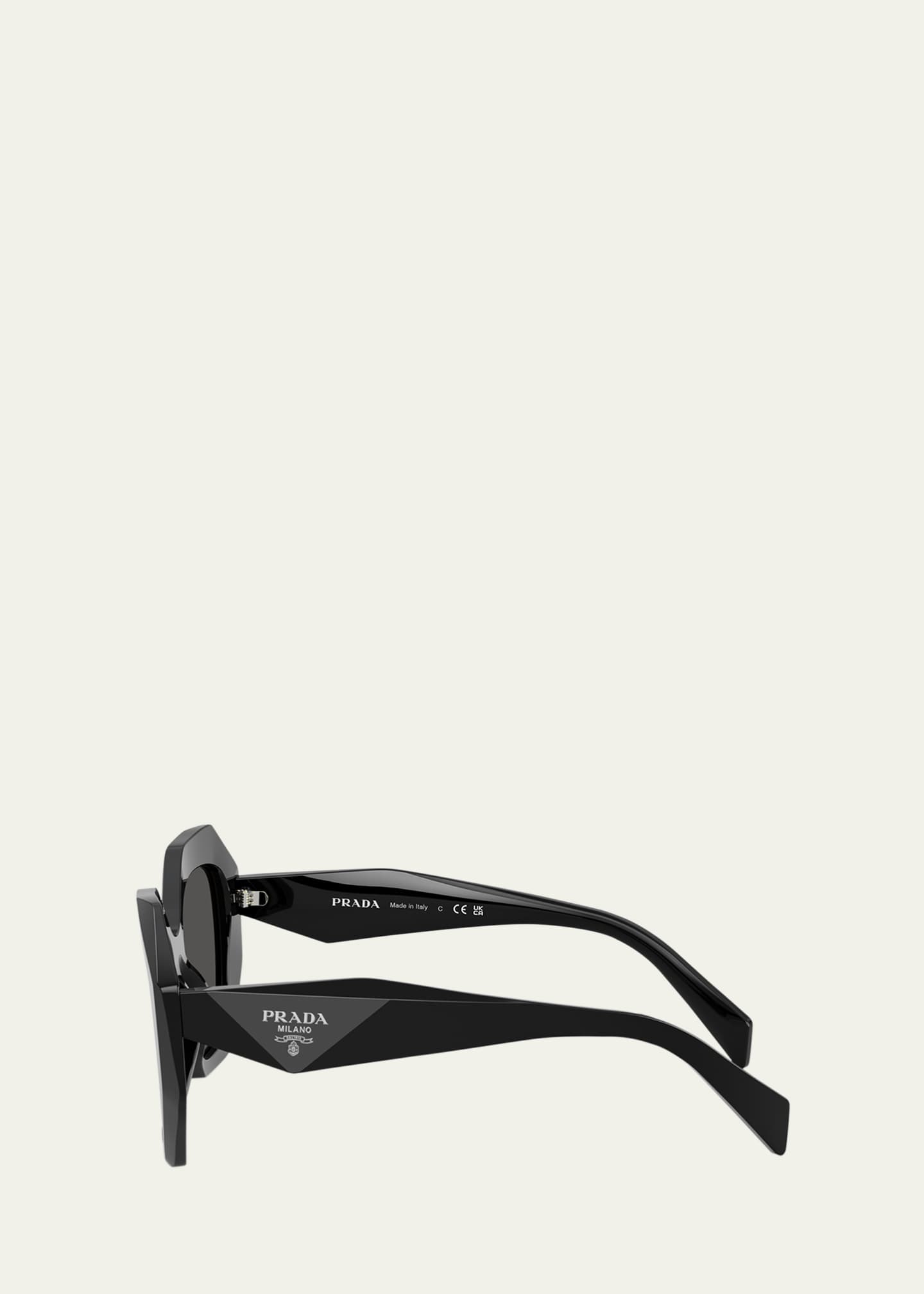 Prada PR 16WS Geometric Sunglasses - Bergdorf Goodman