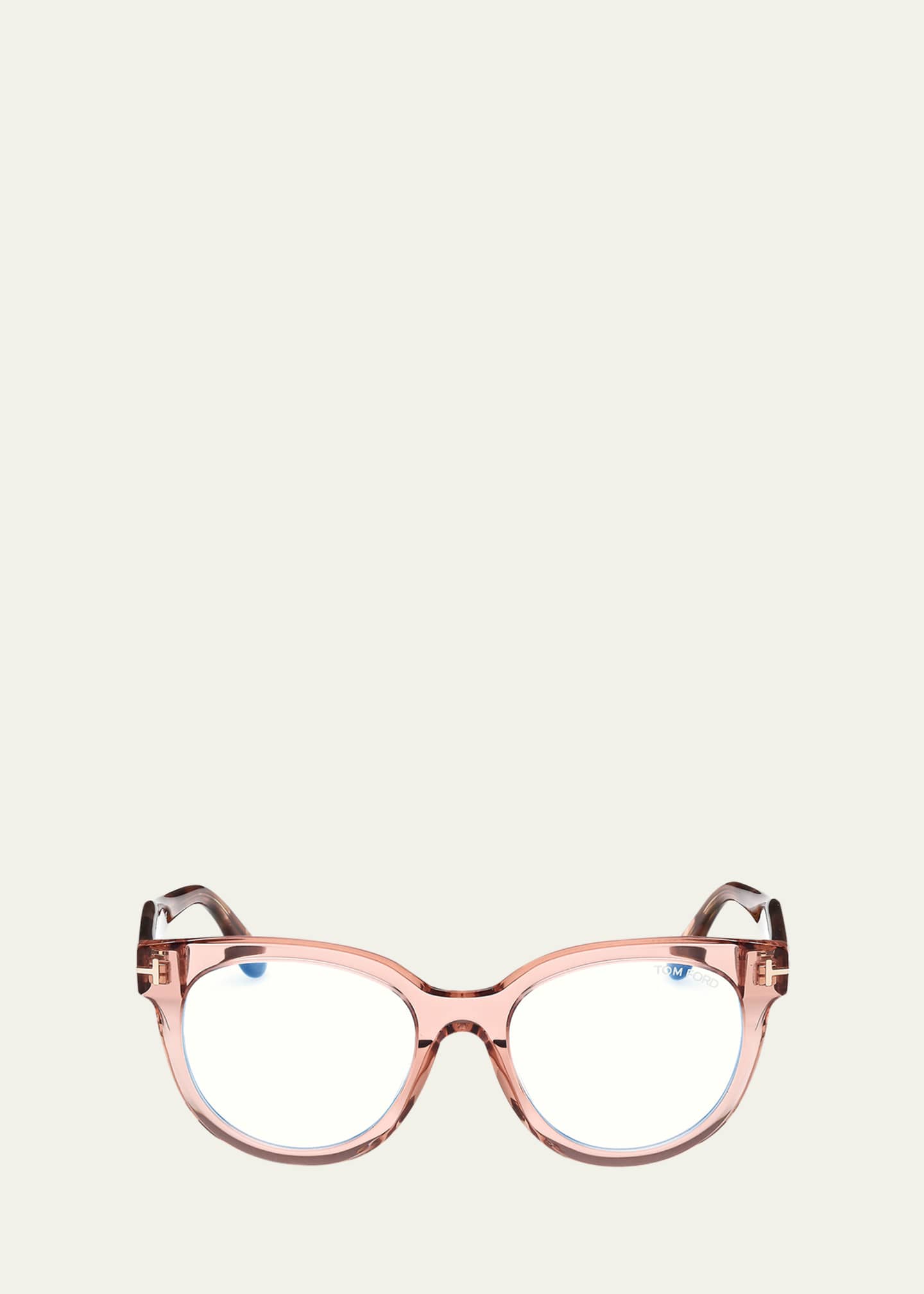 TOM FORD Round Acetate Optical Glasses - Bergdorf Goodman