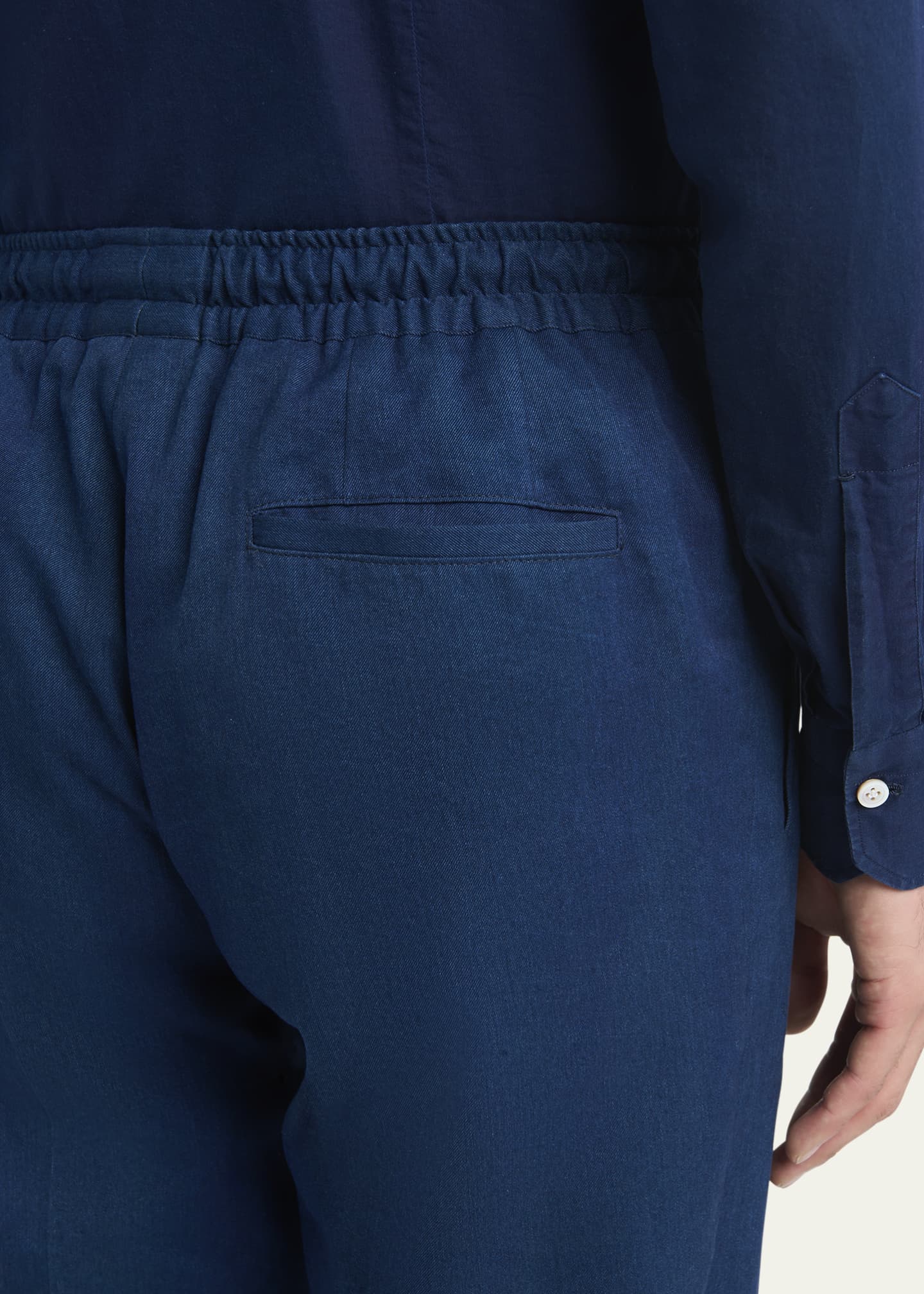 Kiton Men's Sasha Wool Pleated Stretch Pants - Bergdorf Goodman
