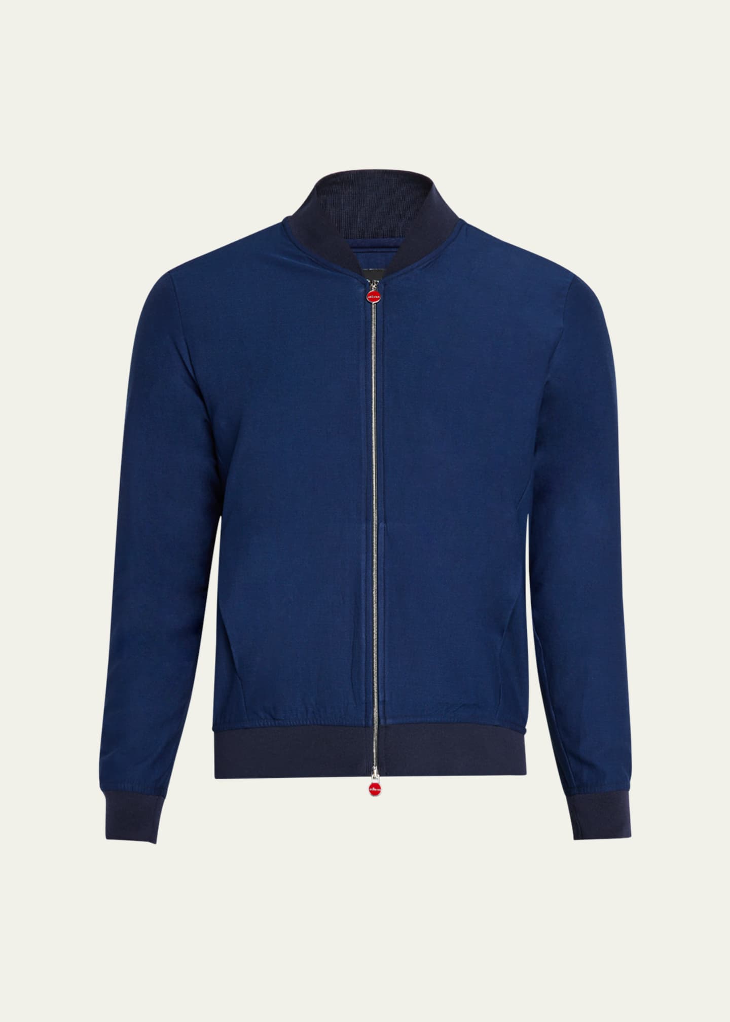 Kiton Men's Cotton Full-Zip Shirt Jacket - Bergdorf Goodman