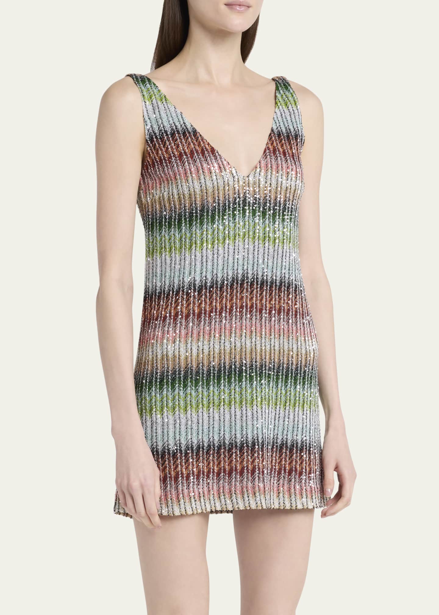 Missoni Tie-Dye Mini Dress - Bergdorf Goodman