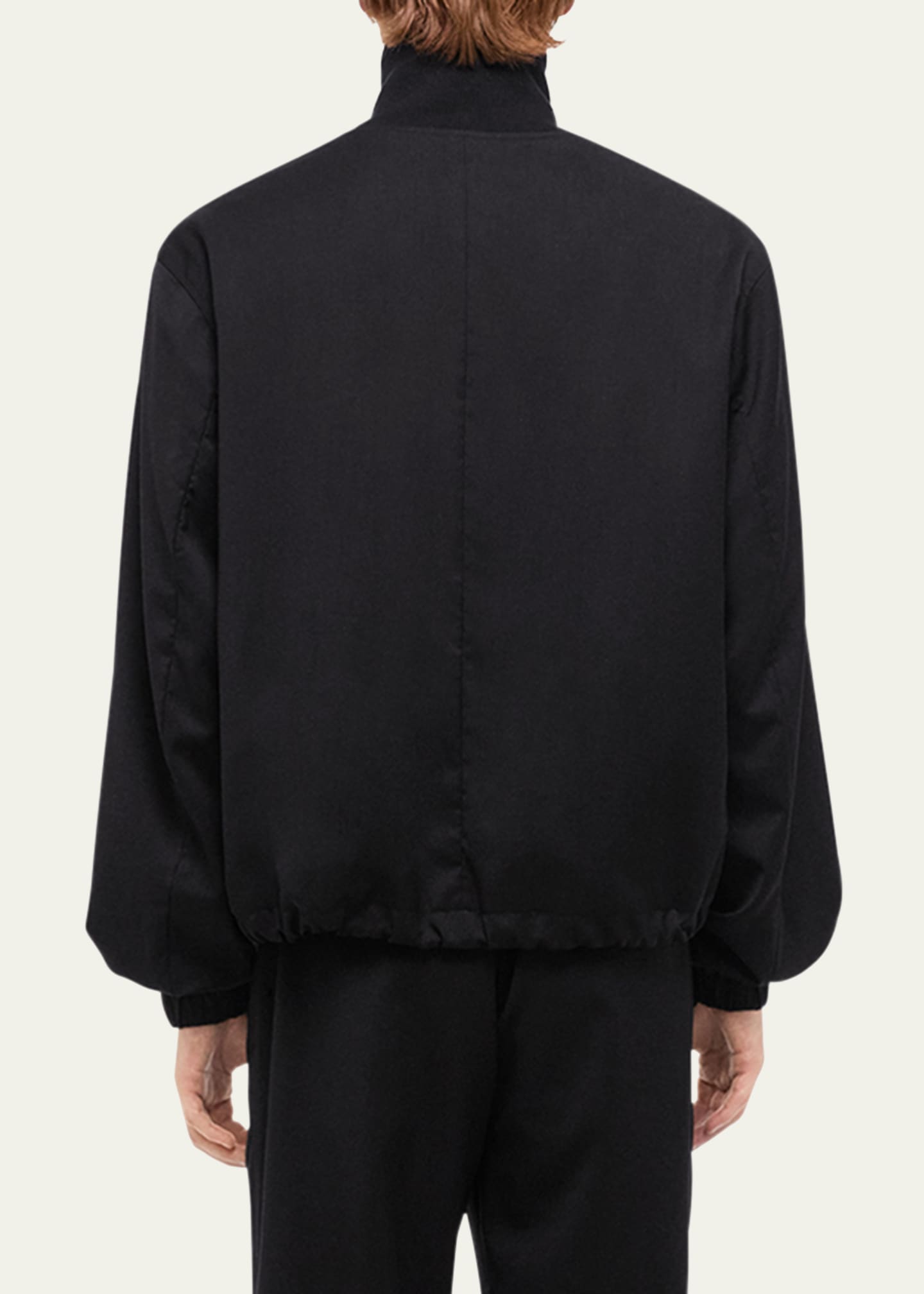 Helmut Lang Men's Wool Full-Zip Bomber Jacket - Bergdorf Goodman