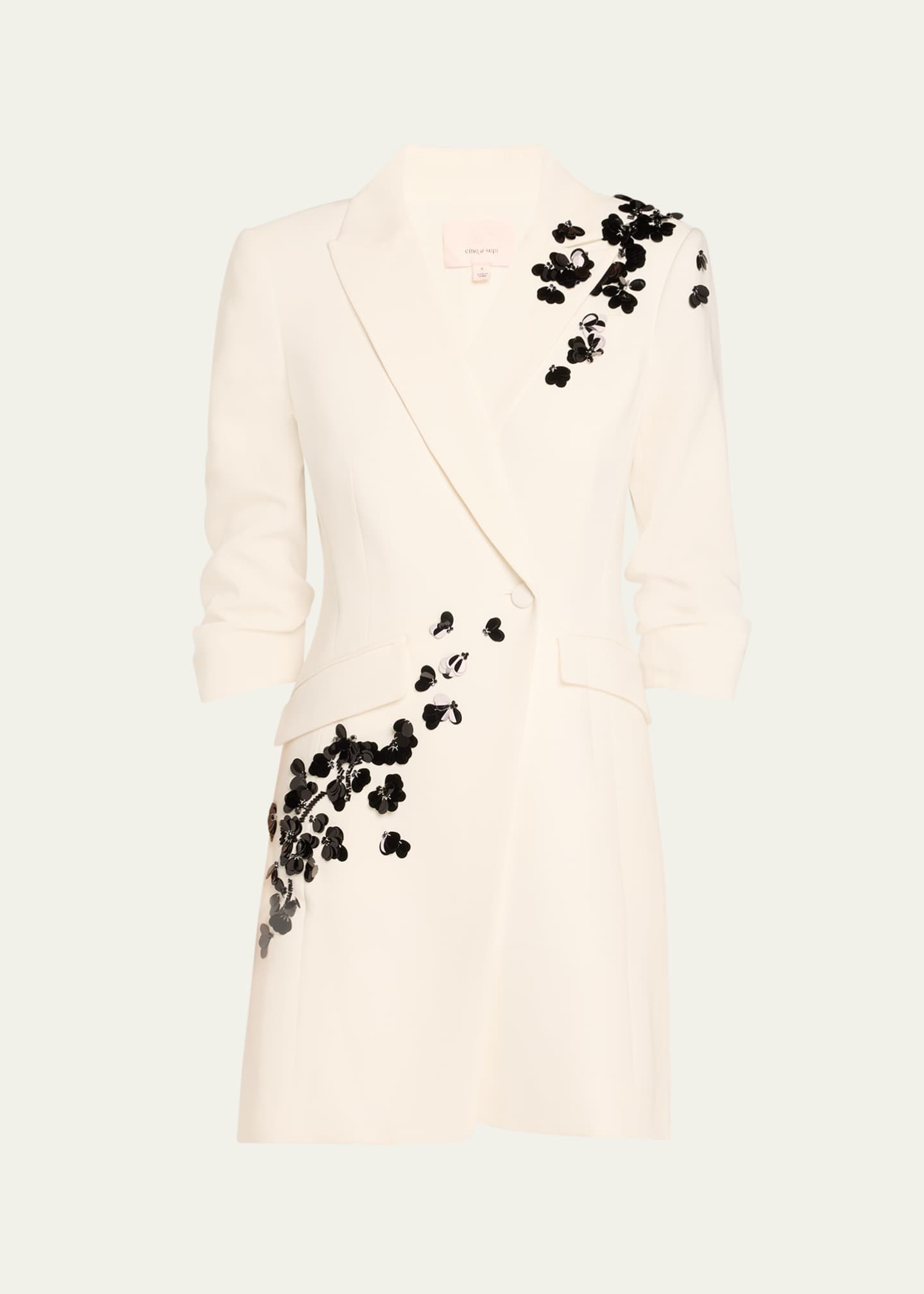 Cinq a Sept Linnea Sequined Blazer Dress - Bergdorf Goodman