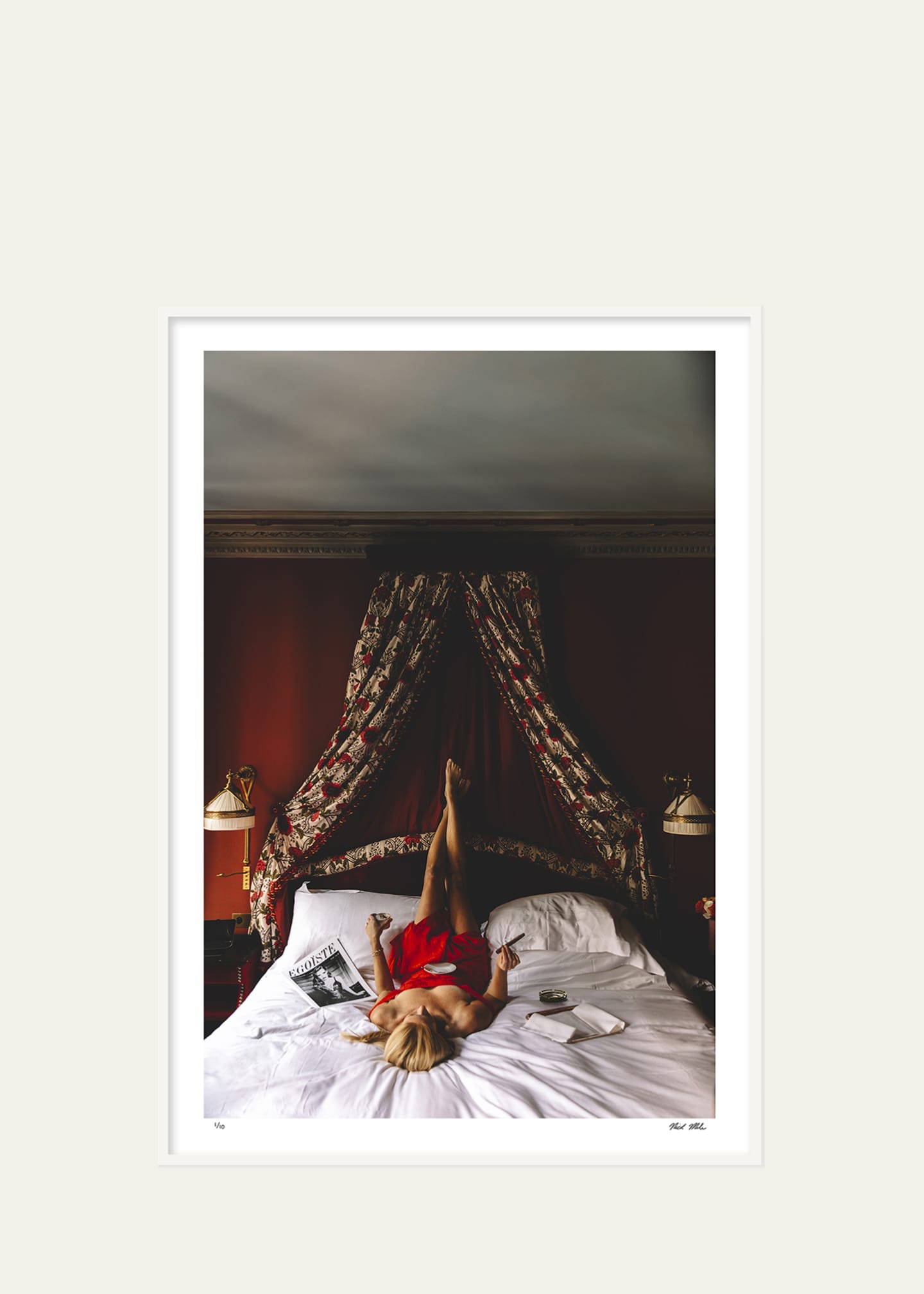 Nick Mele Fine Art "Paris in Red" Framed Photographic Print by Nick ...