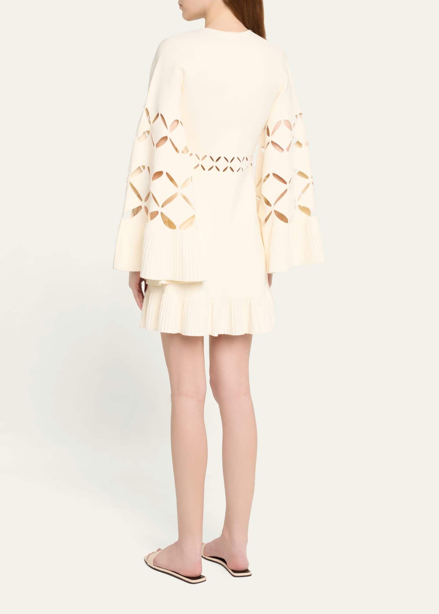 Alexis Linden Long-Sleeve Cut-Out Dress - Bergdorf Goodman