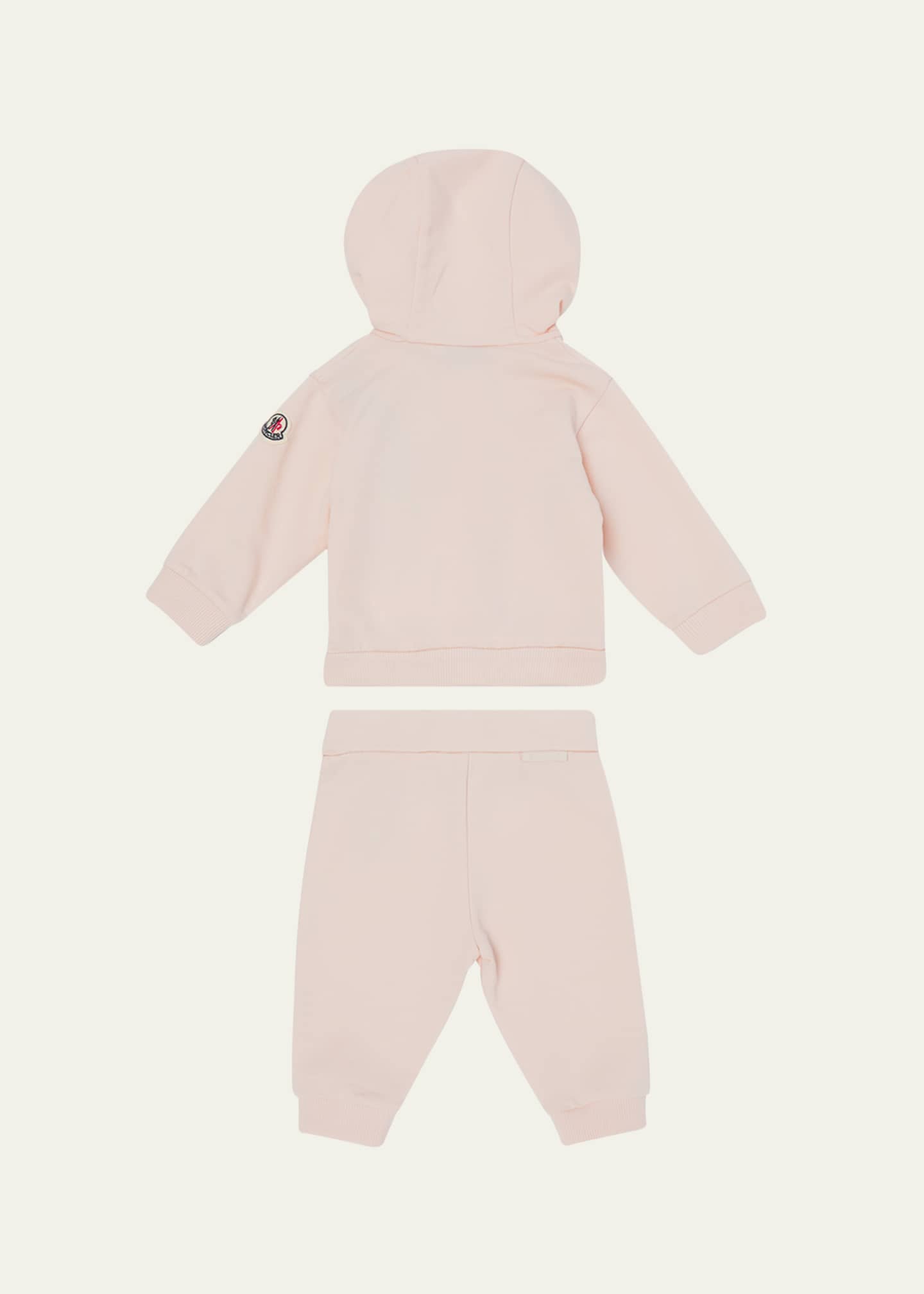 Moncler Girl's Two-Piece Logo-Embroidered Set, Size 3M-3 - Bergdorf Goodman