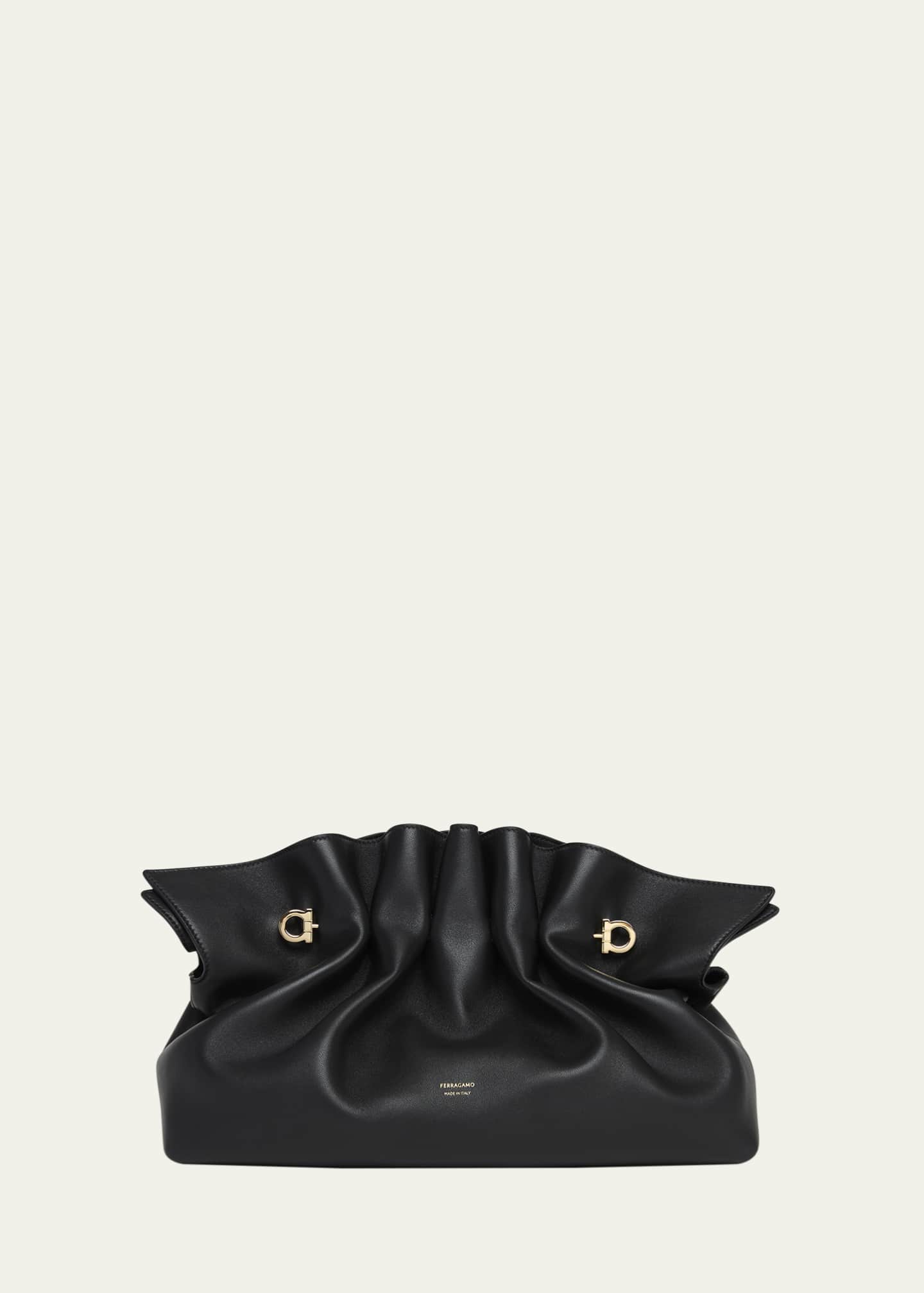 Ferragamo Medium Gancio Piercing Shoulder Bag - Bergdorf Goodman