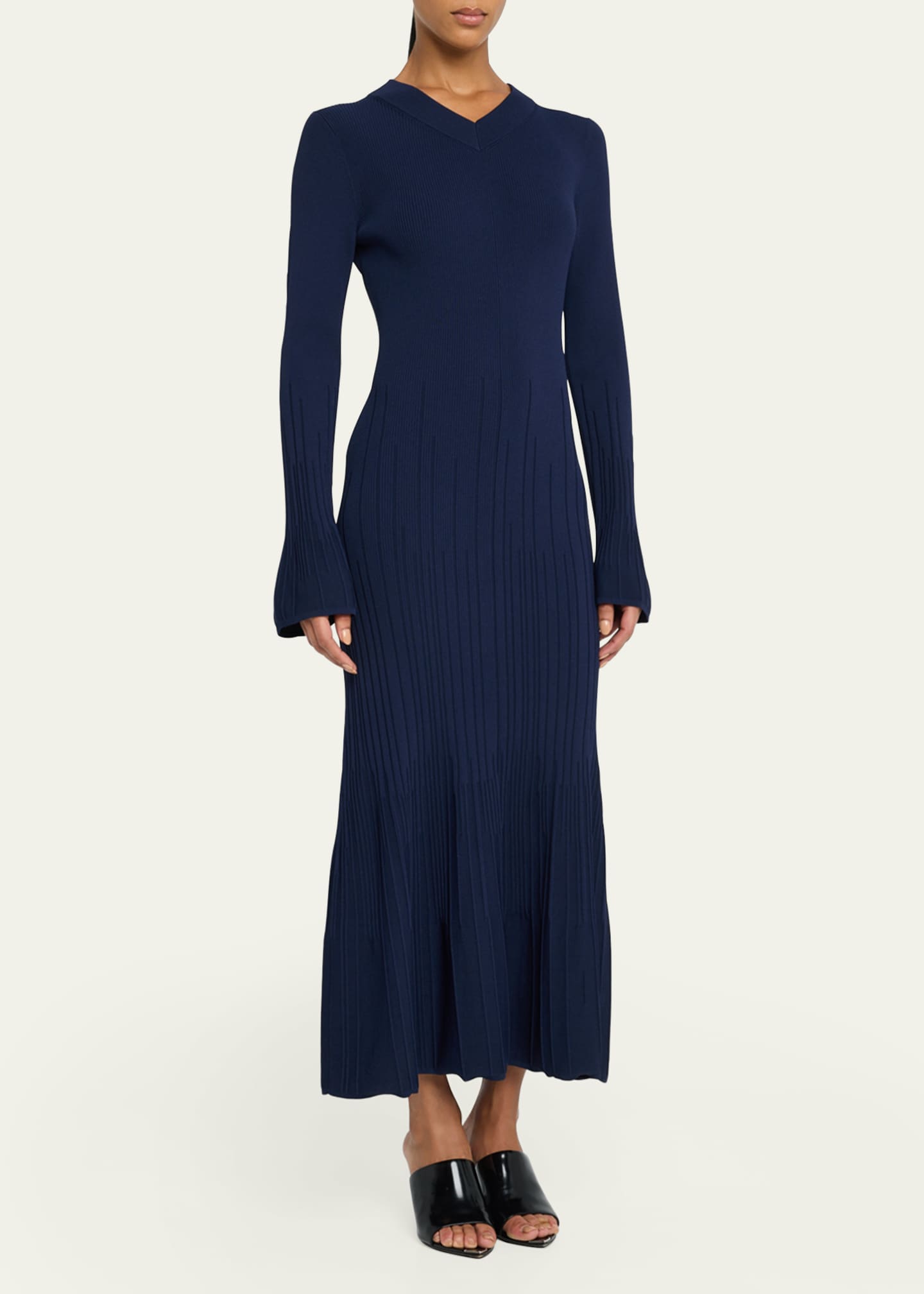 Rag & Bone Austen Long-Sleeve Maxi Dress - Bergdorf Goodman