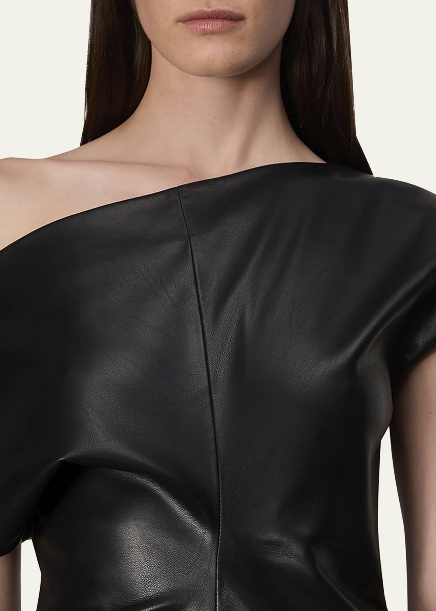 Rag & Bone Eleanor Faux Leather Midi Dress - Bergdorf Goodman