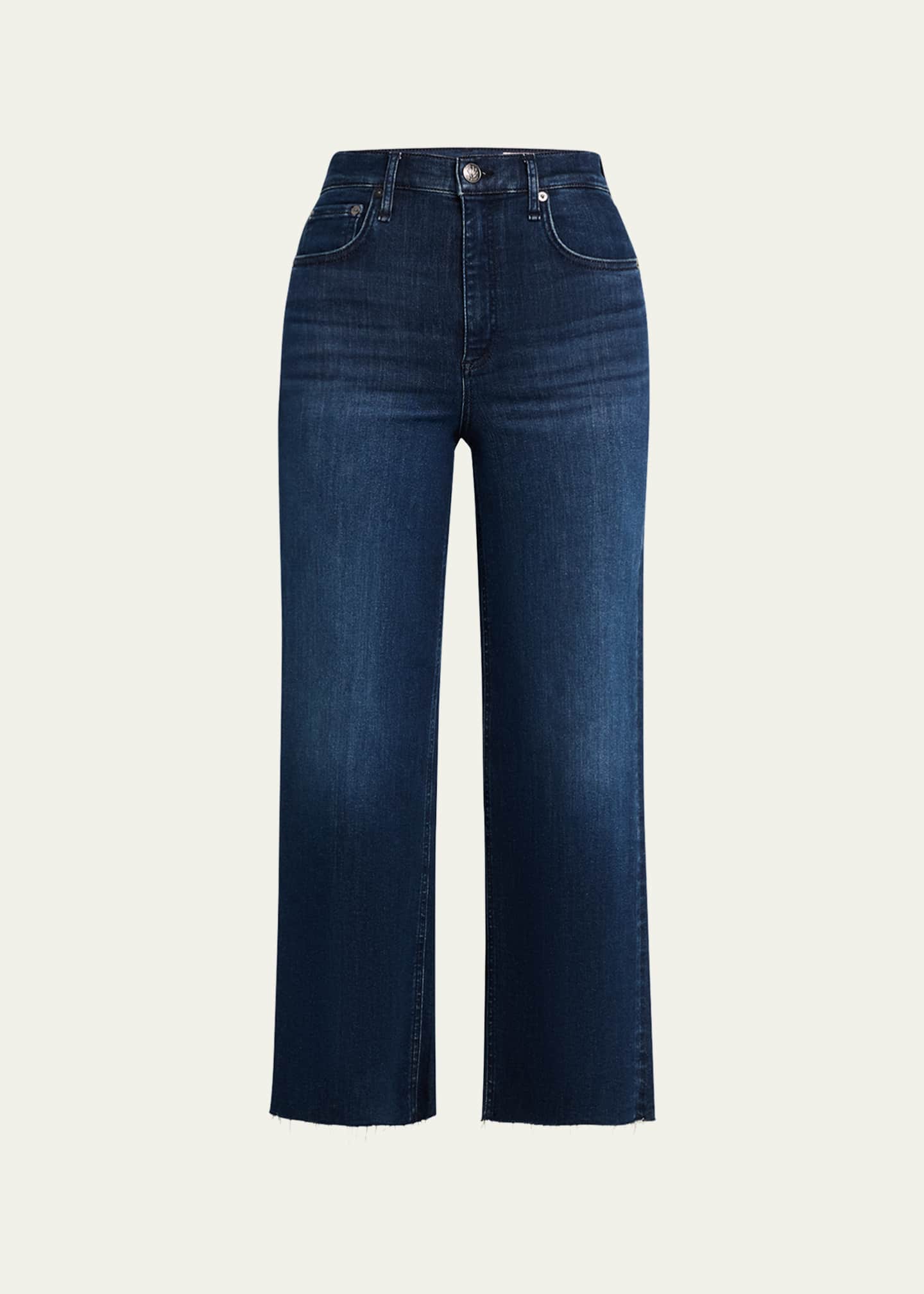 Rag & Bone Epic Andi High-Rise Wide Ankle Jeans - Bergdorf Goodman