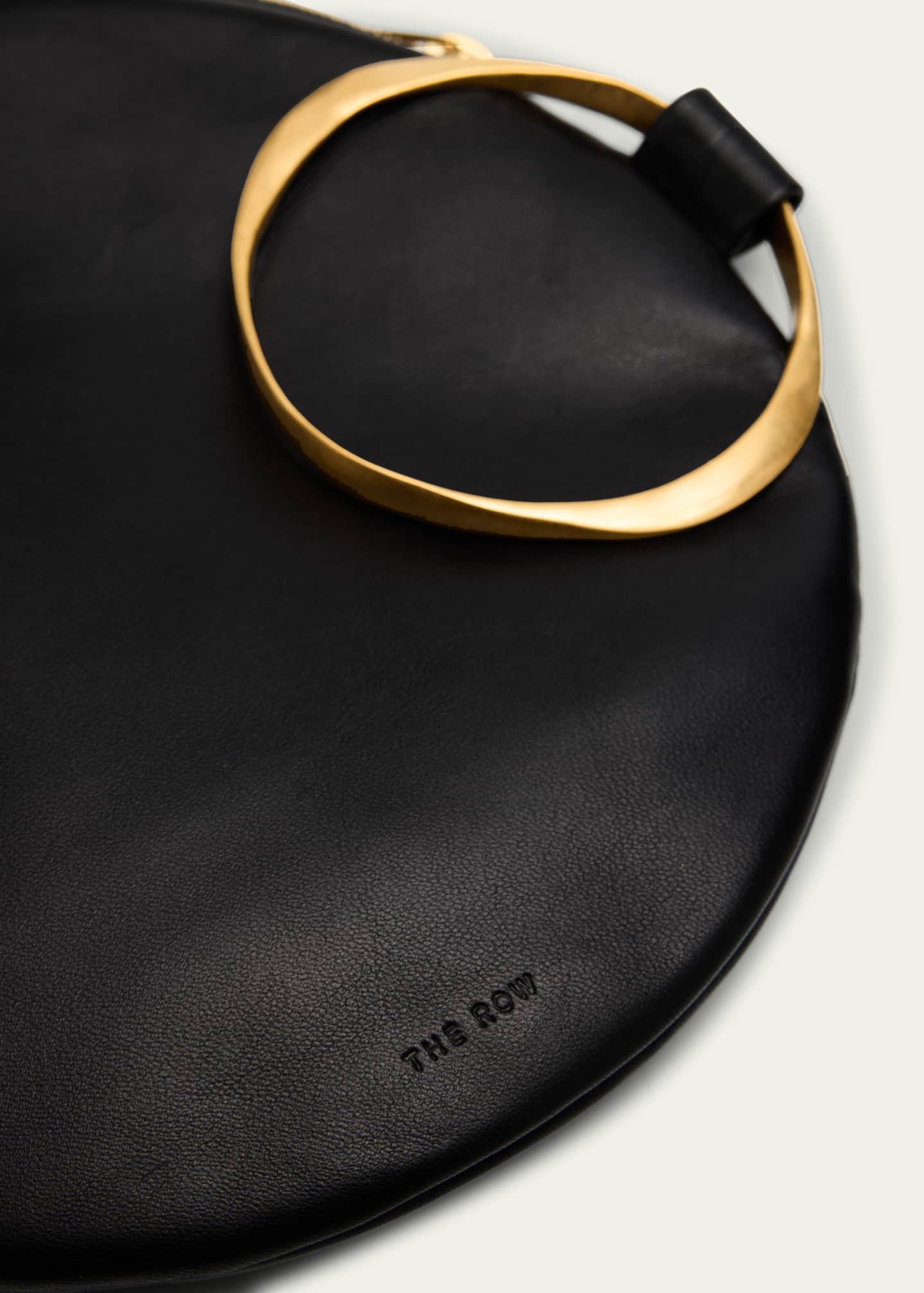 THE ROW Round Bracelet Wristlet in Soft Napa Leather - Bergdorf Goodman