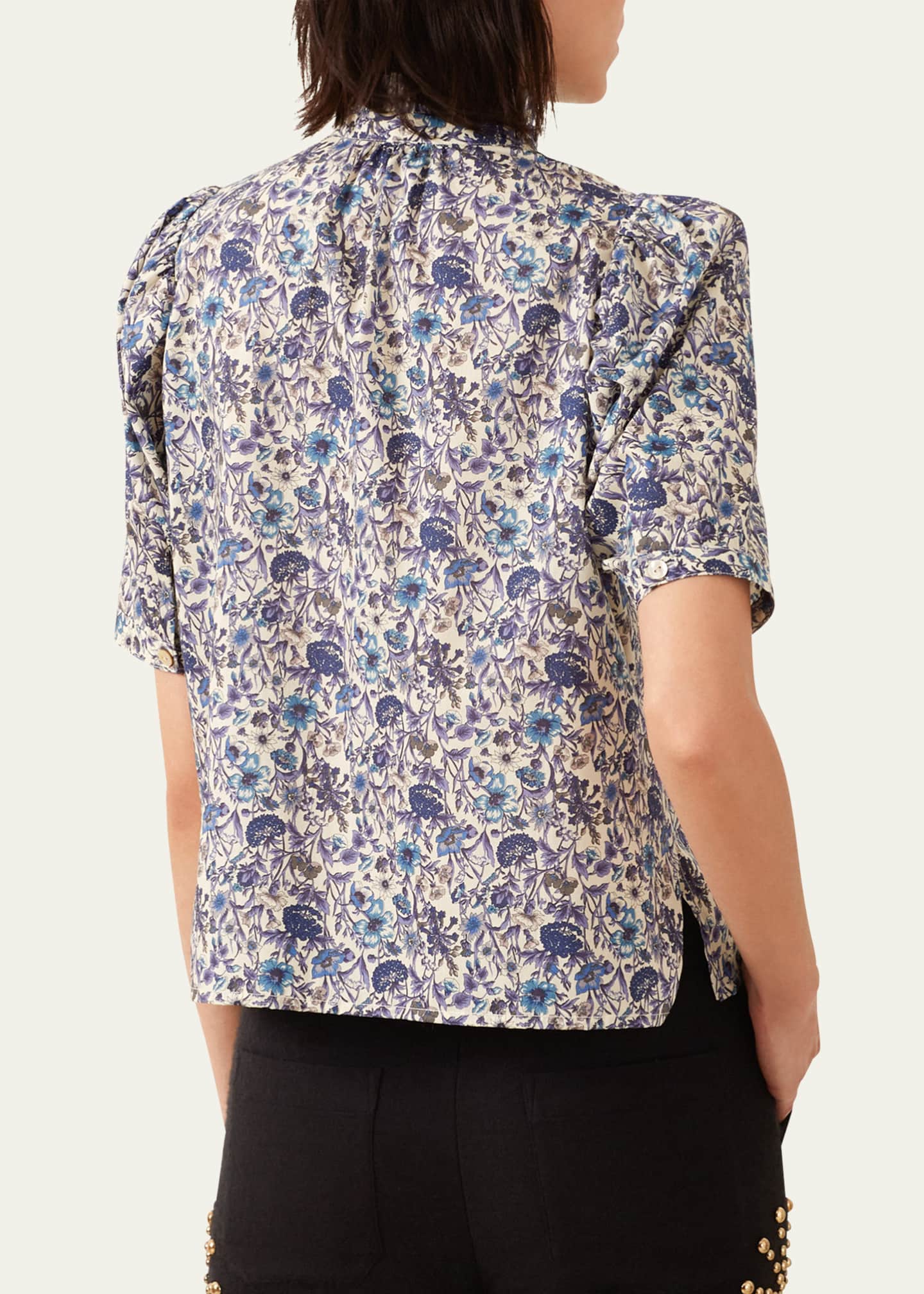 Alix of Bohemia Winn Luna Flower Shirt - Bergdorf Goodman