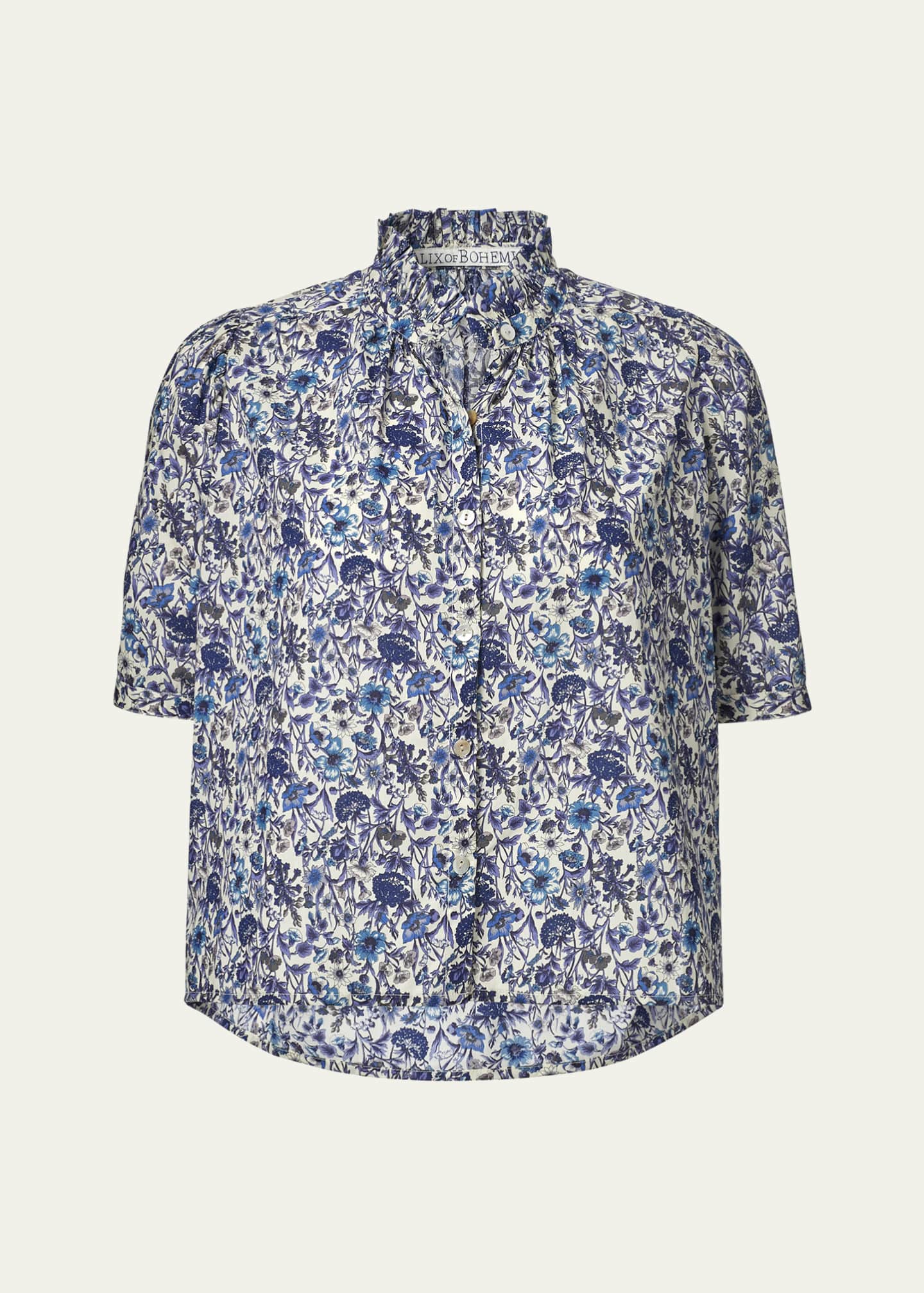 Alix of Bohemia Winn Luna Flower Shirt - Bergdorf Goodman