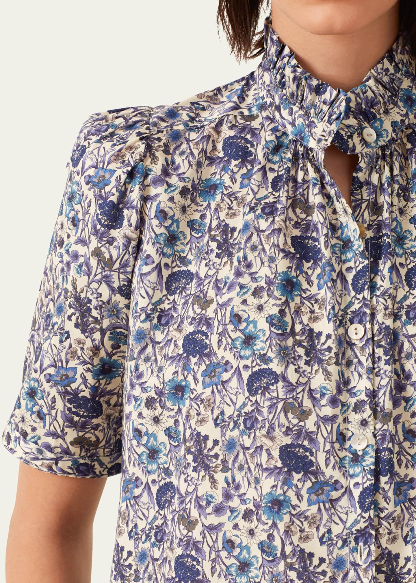 Alix of Bohemia Winn Luna Flower Shirt - Bergdorf Goodman