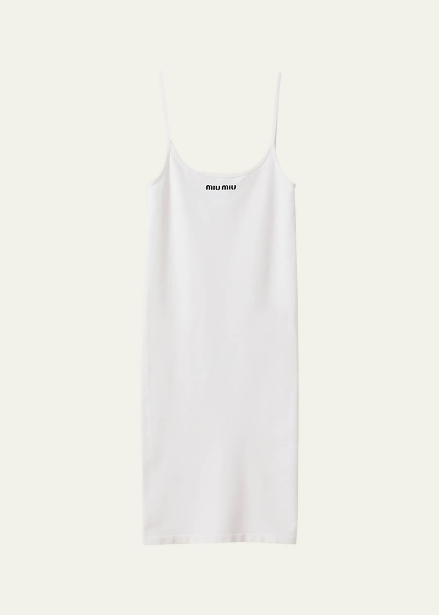 Miu Miu Scoop-Neck Midi Tank Dress - Bergdorf Goodman