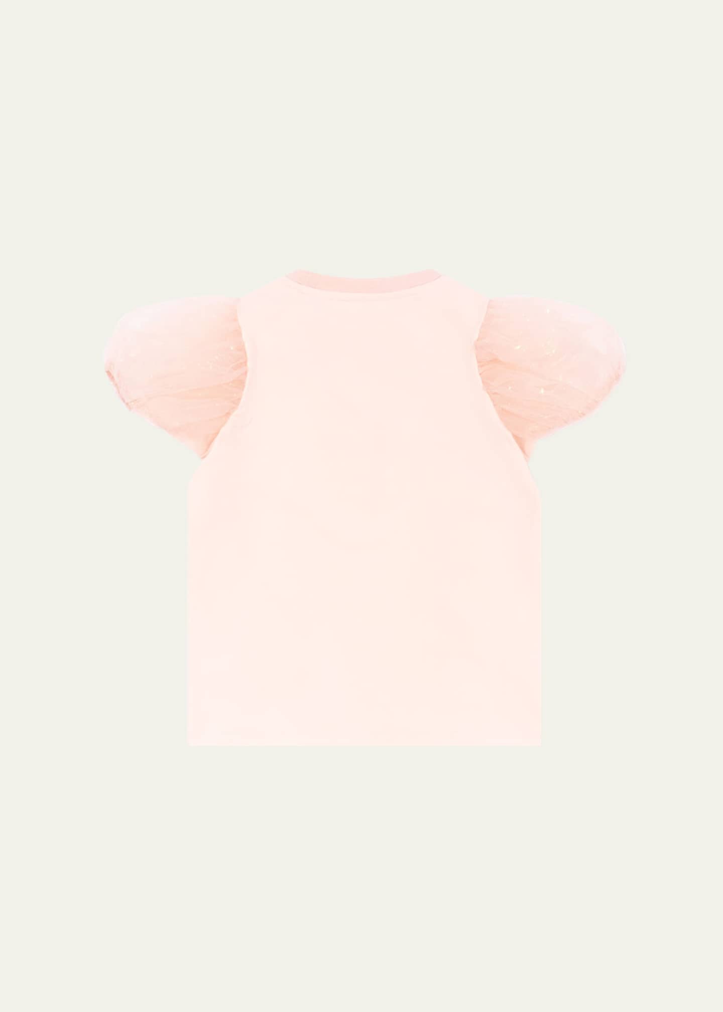 Konges Slojd Girl's Ballerina Puff Sleeve T-Shirt, Size 18M-10 - Bergdorf Goodman