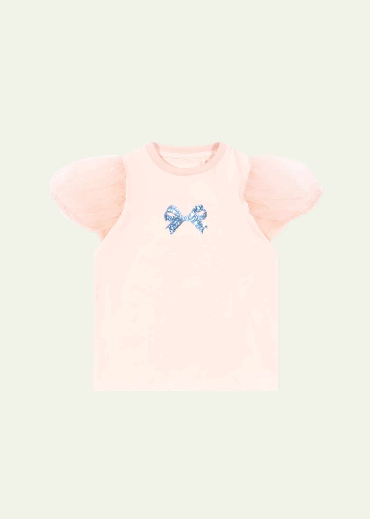 Konges Slojd Girl's Ballerina Puff Sleeve T-Shirt, Size 18M-10 - Bergdorf Goodman