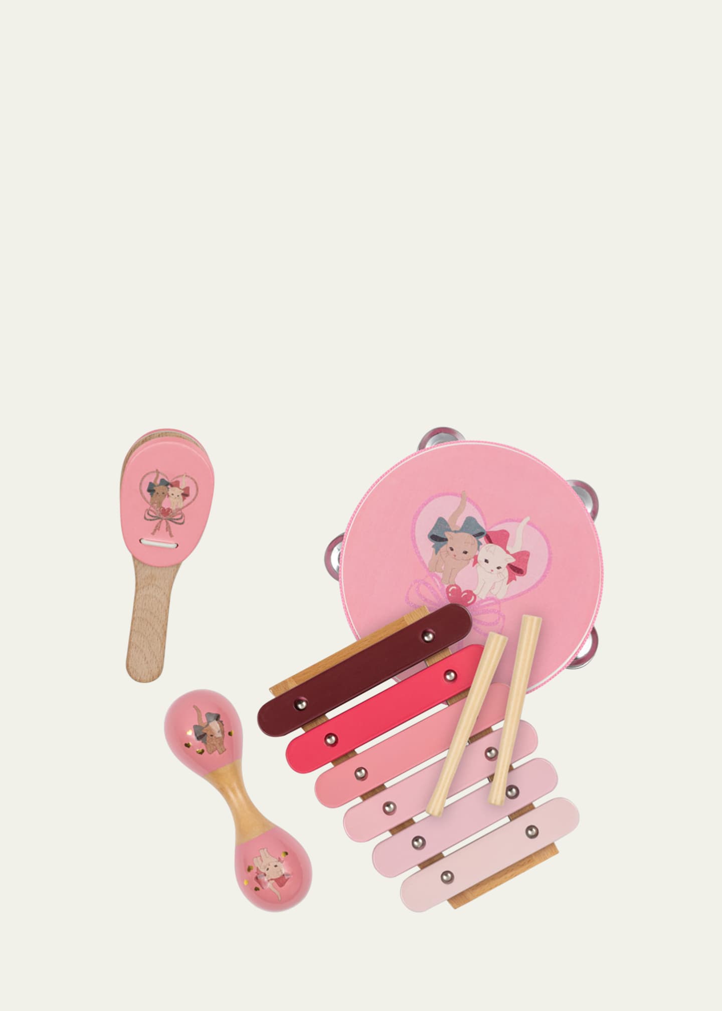 Konges Slojd 5-Piece Wooden Music Set - Bergdorf Goodman