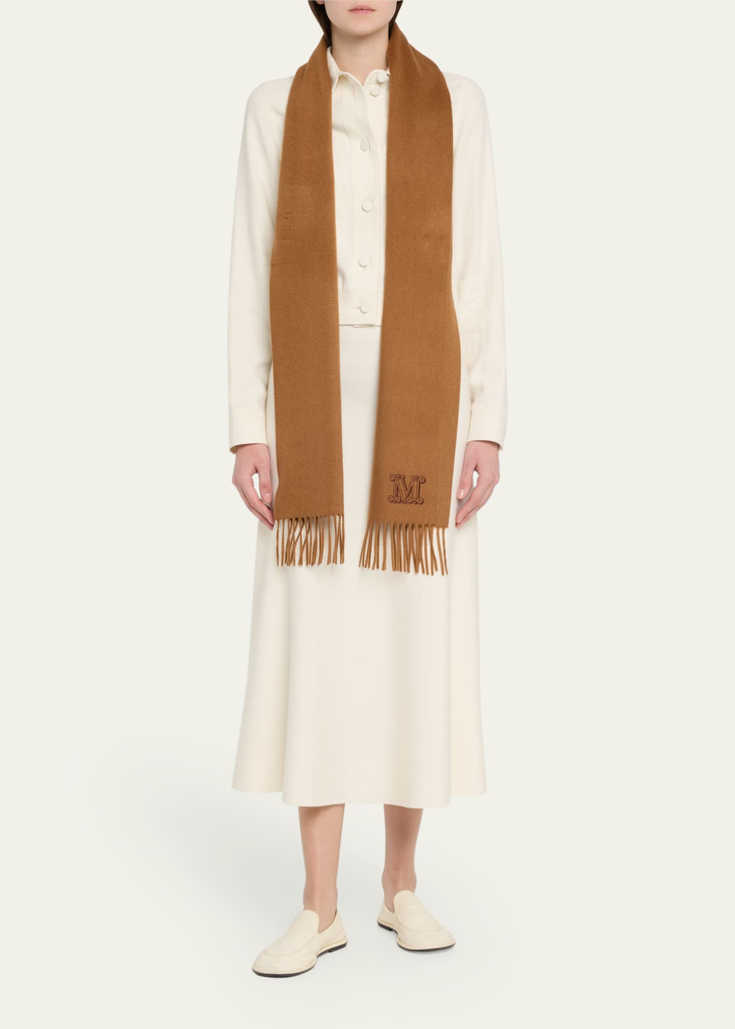Max Mara Dalia Cashmere Scarf - Bergdorf Goodman
