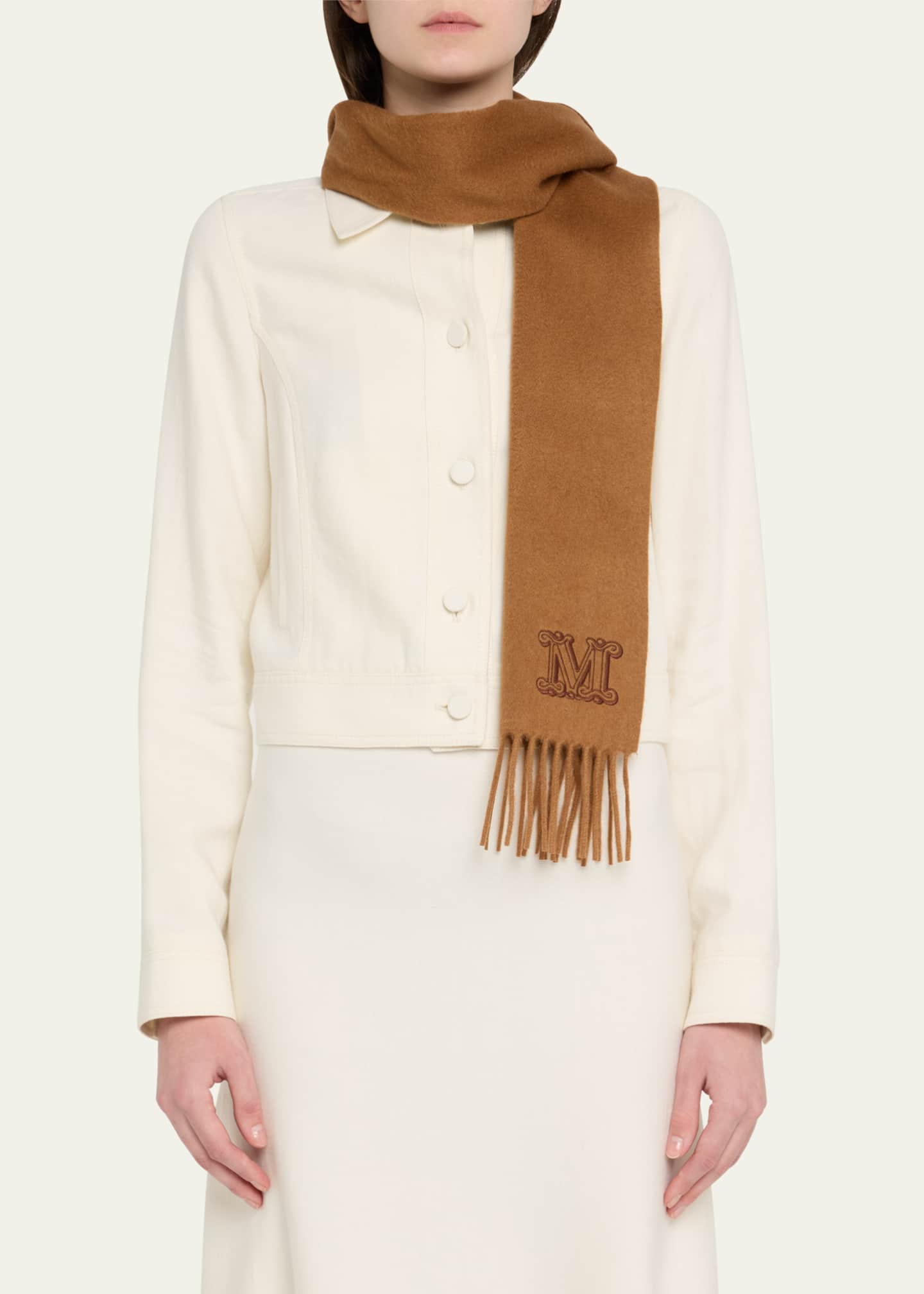 Max Mara Dalia Cashmere Scarf - Bergdorf Goodman