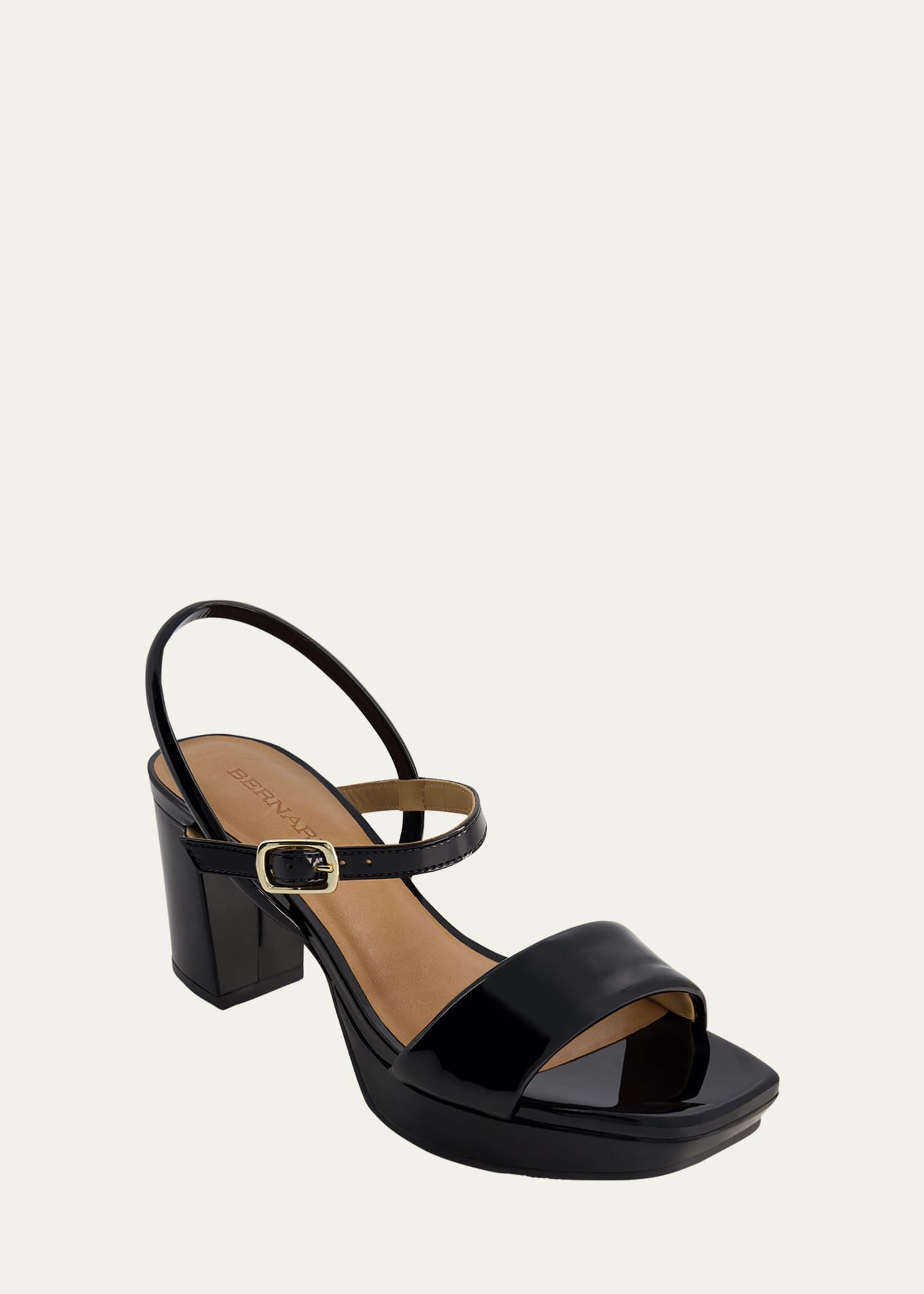 Bernardo Canto Patent Leather Platform Sandals - Bergdorf Goodman