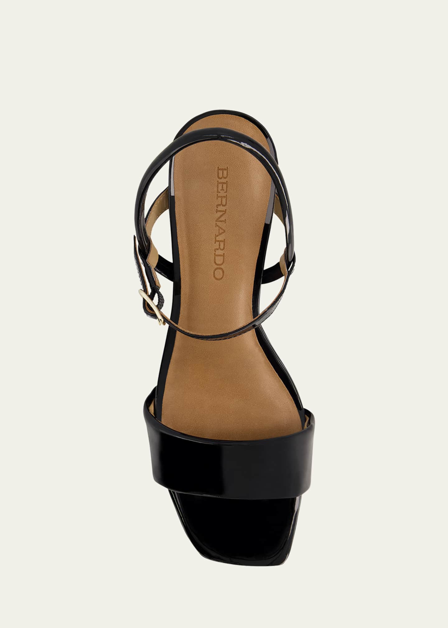 Bernardo Canto Patent Leather Platform Sandals - Bergdorf Goodman