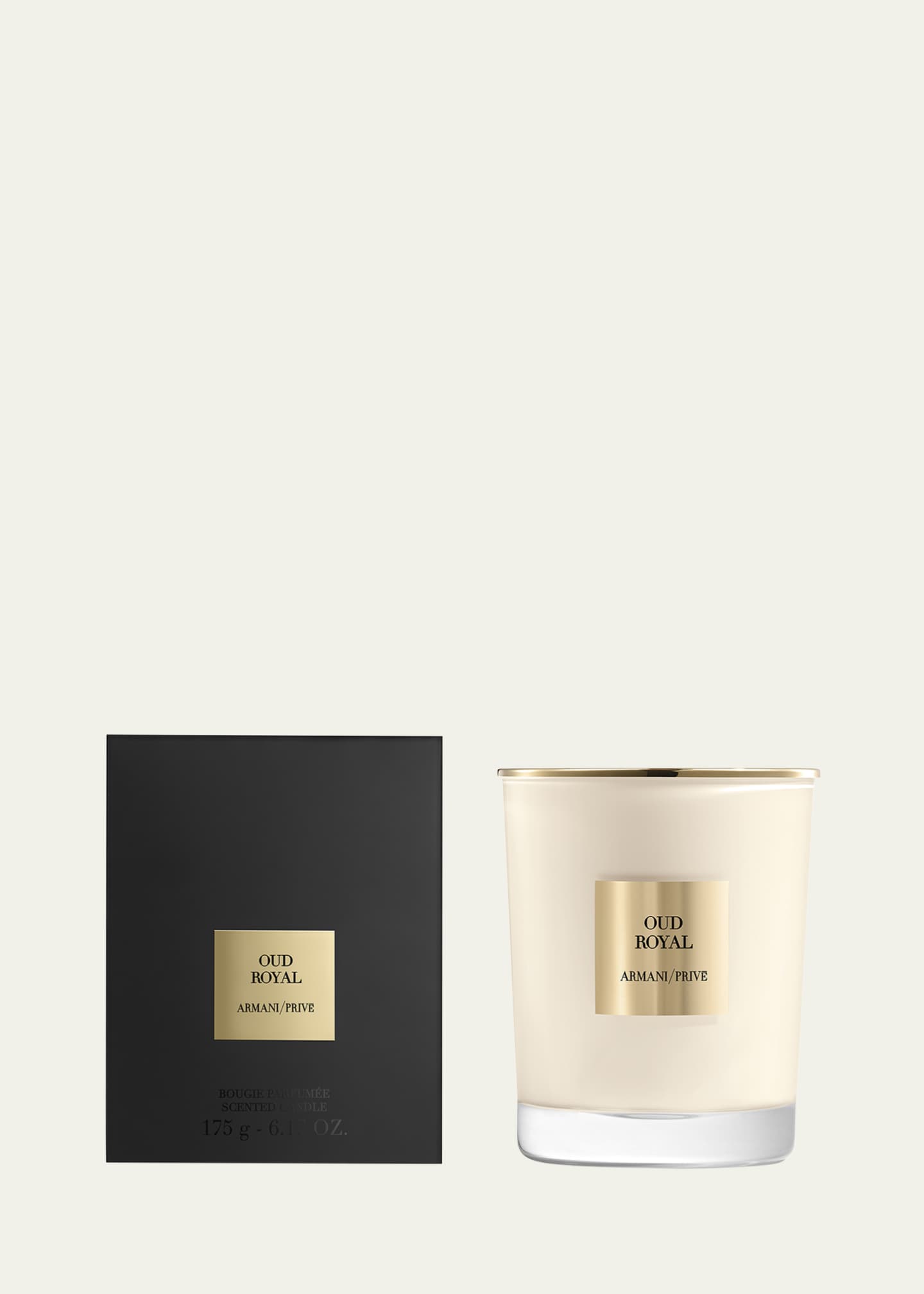 Giorgio Armani Oud Royal Scented Candle, 175 g - Bergdorf Goodman