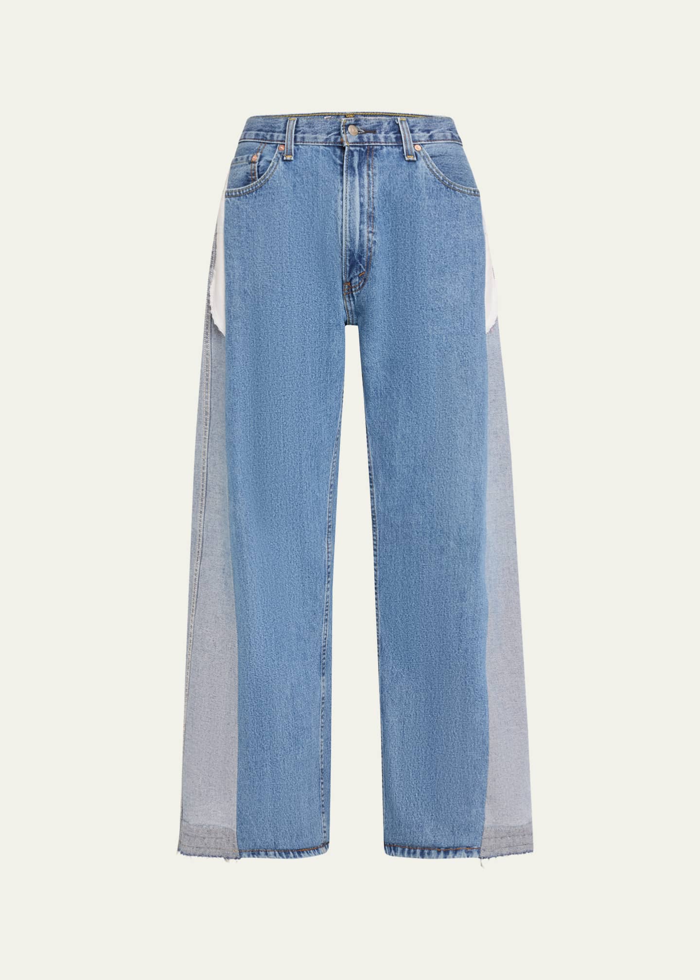 E.L.V Denim Maya Deconstructed Jeans - Bergdorf Goodman