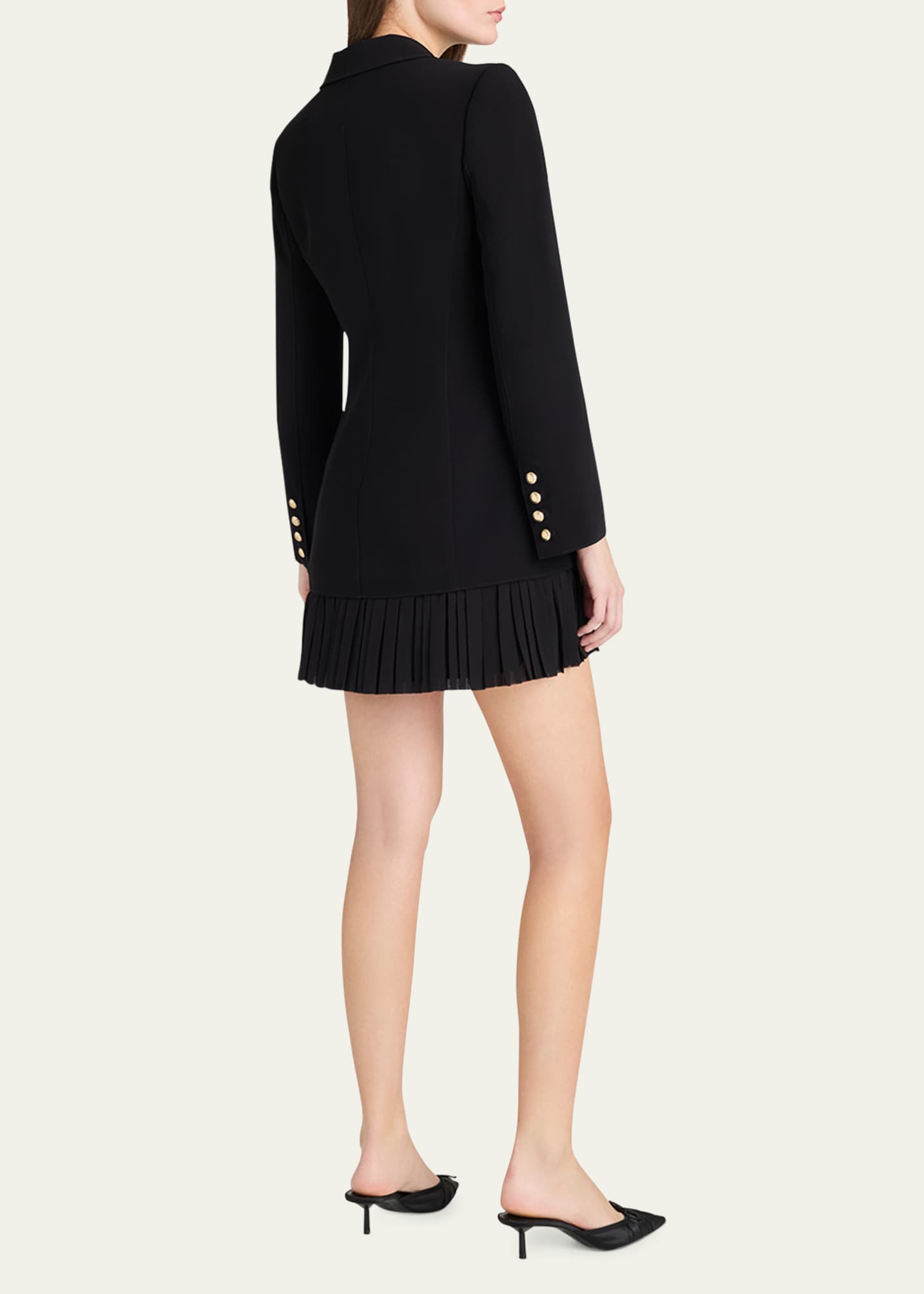Cinq a Sept Regan Long-Sleeve Mini Dress - Bergdorf Goodman
