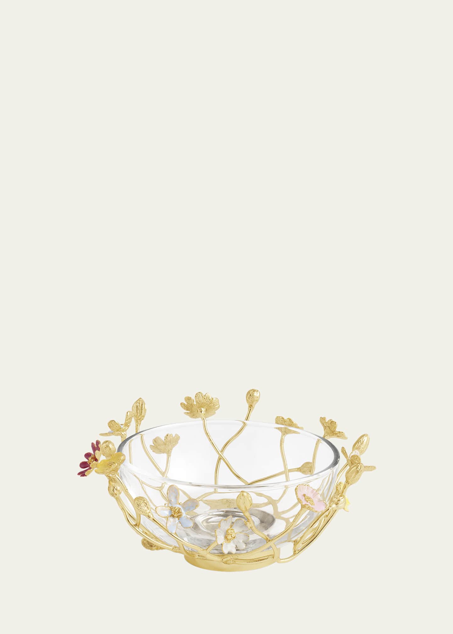 Michael Aram Wildflowers Small Glass Bowl - Bergdorf Goodman