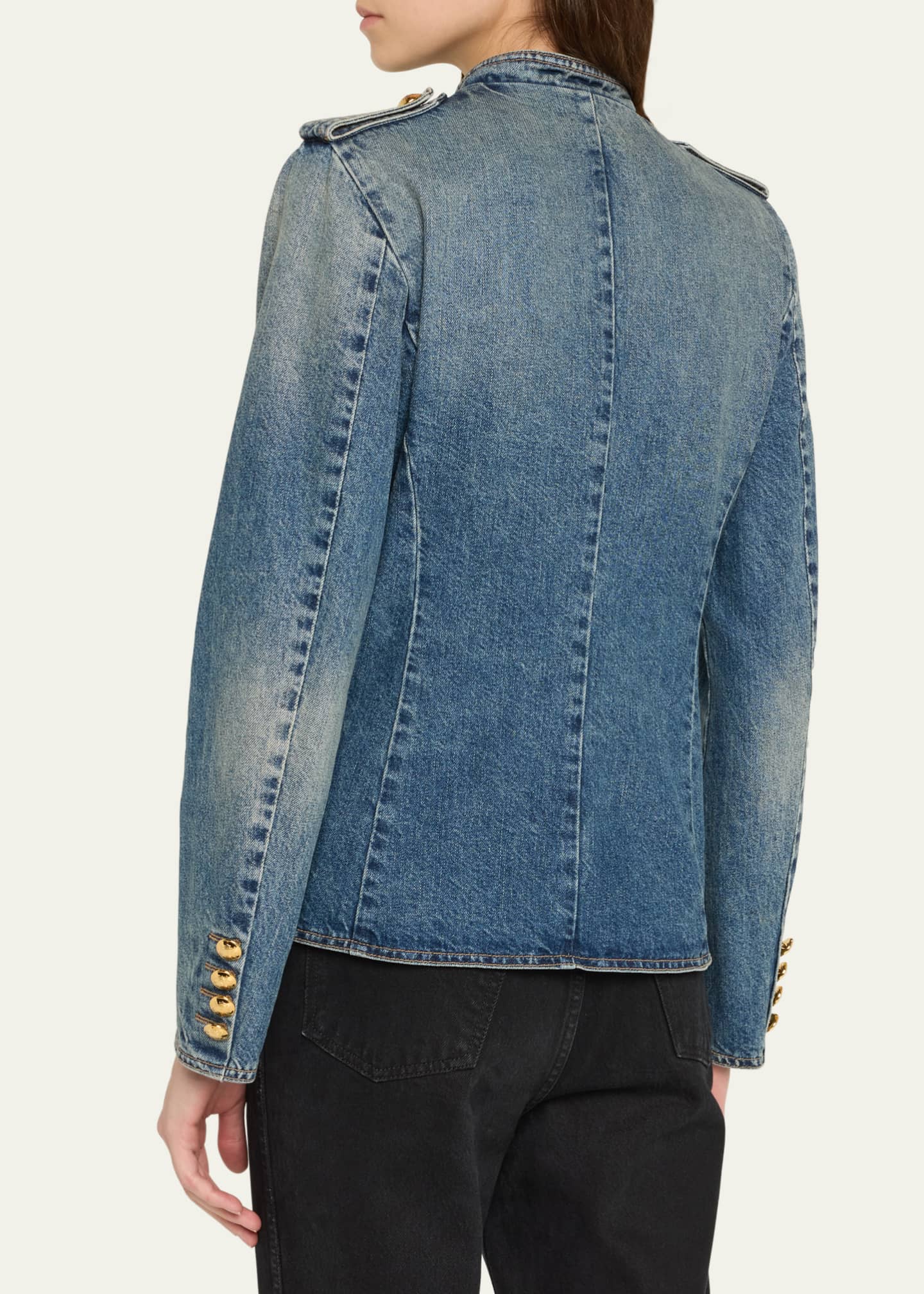 Nili Lotan Geraldine Denim Jacket - Bergdorf Goodman