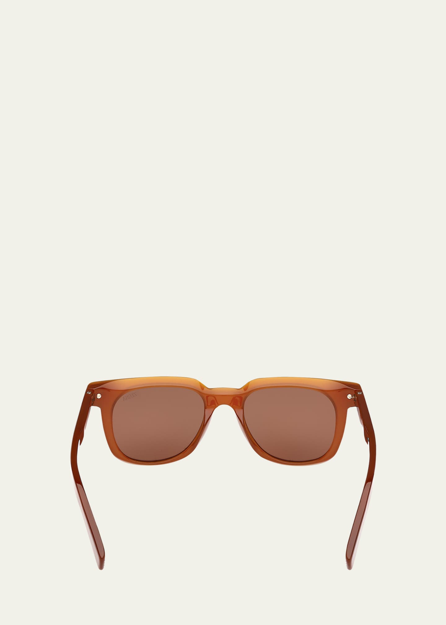 ZEGNA Men's Square Acetate Sunglasses - Bergdorf Goodman