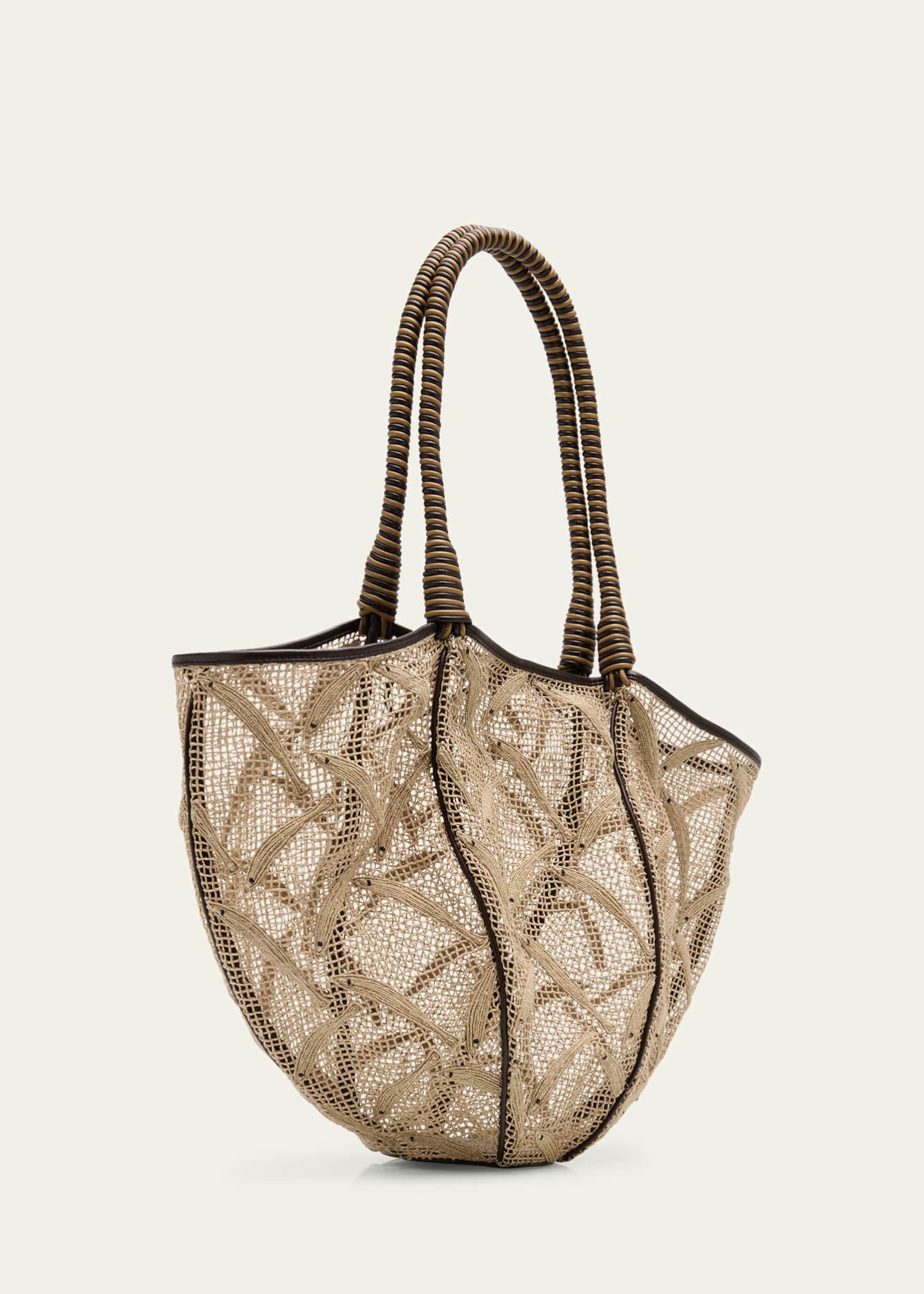 Bottega Veneta Fishnet Sardine Tote Bag - Bergdorf Goodman
