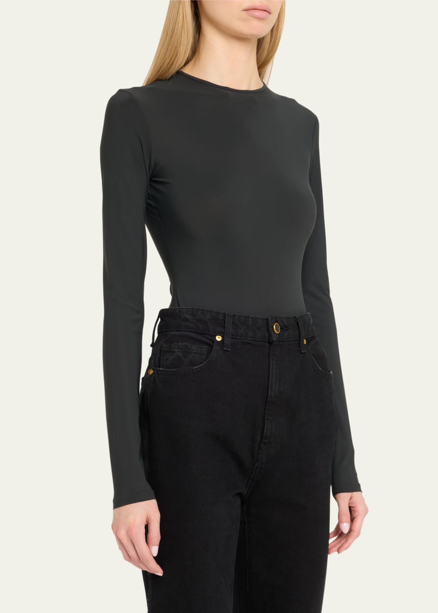 AGOLDE Aura Long-Sleeve Bodysuit - Bergdorf Goodman