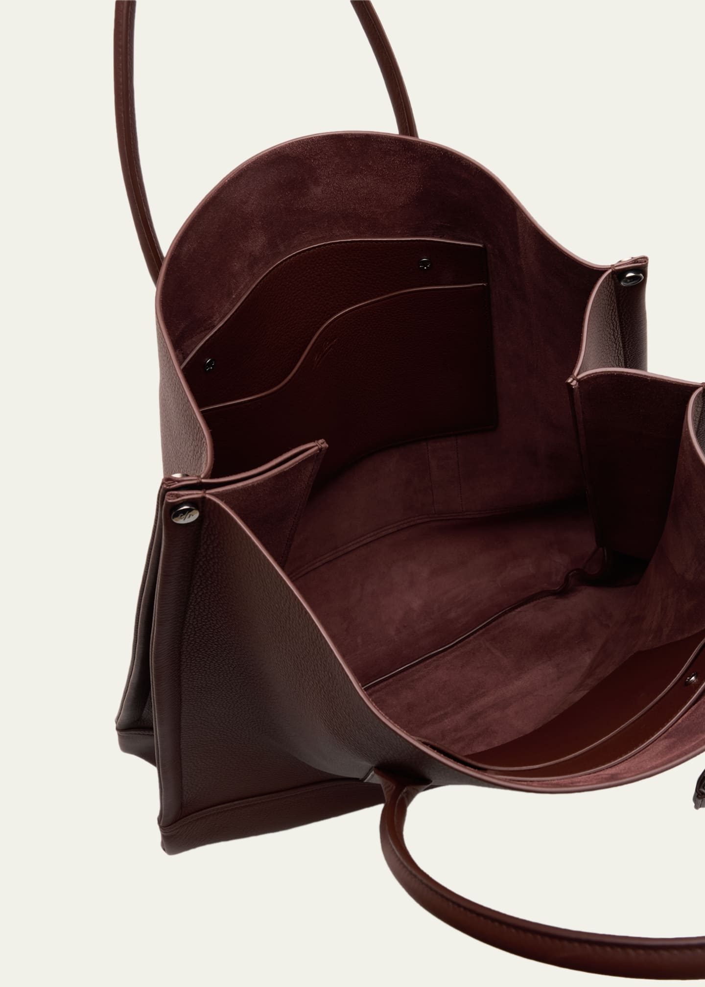 Loro Piana Beam Leather Tote Bag - Bergdorf Goodman