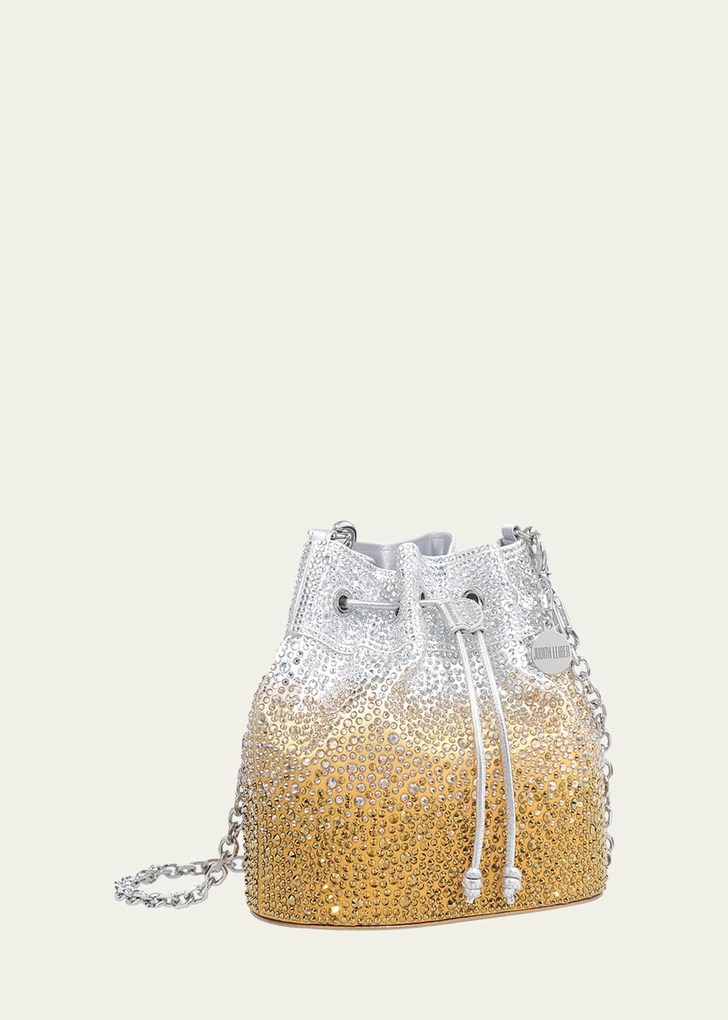 Judith Leiber Couture Piper Gradient Crystal Bucket Bag - Bergdorf Goodman