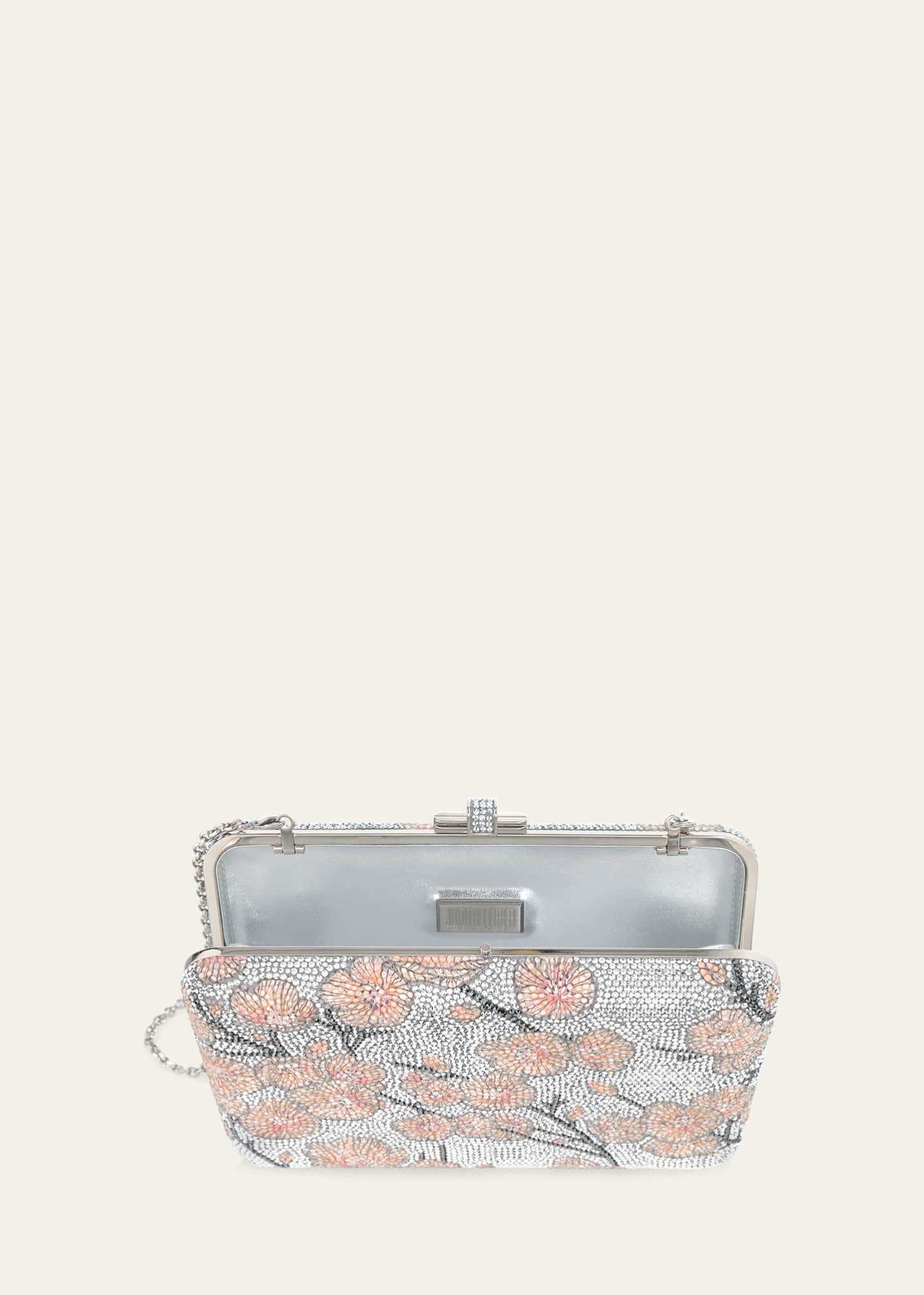 Judith Leiber Couture Spring Cherry Crystal Slim Clutch Bag - Bergdorf ...