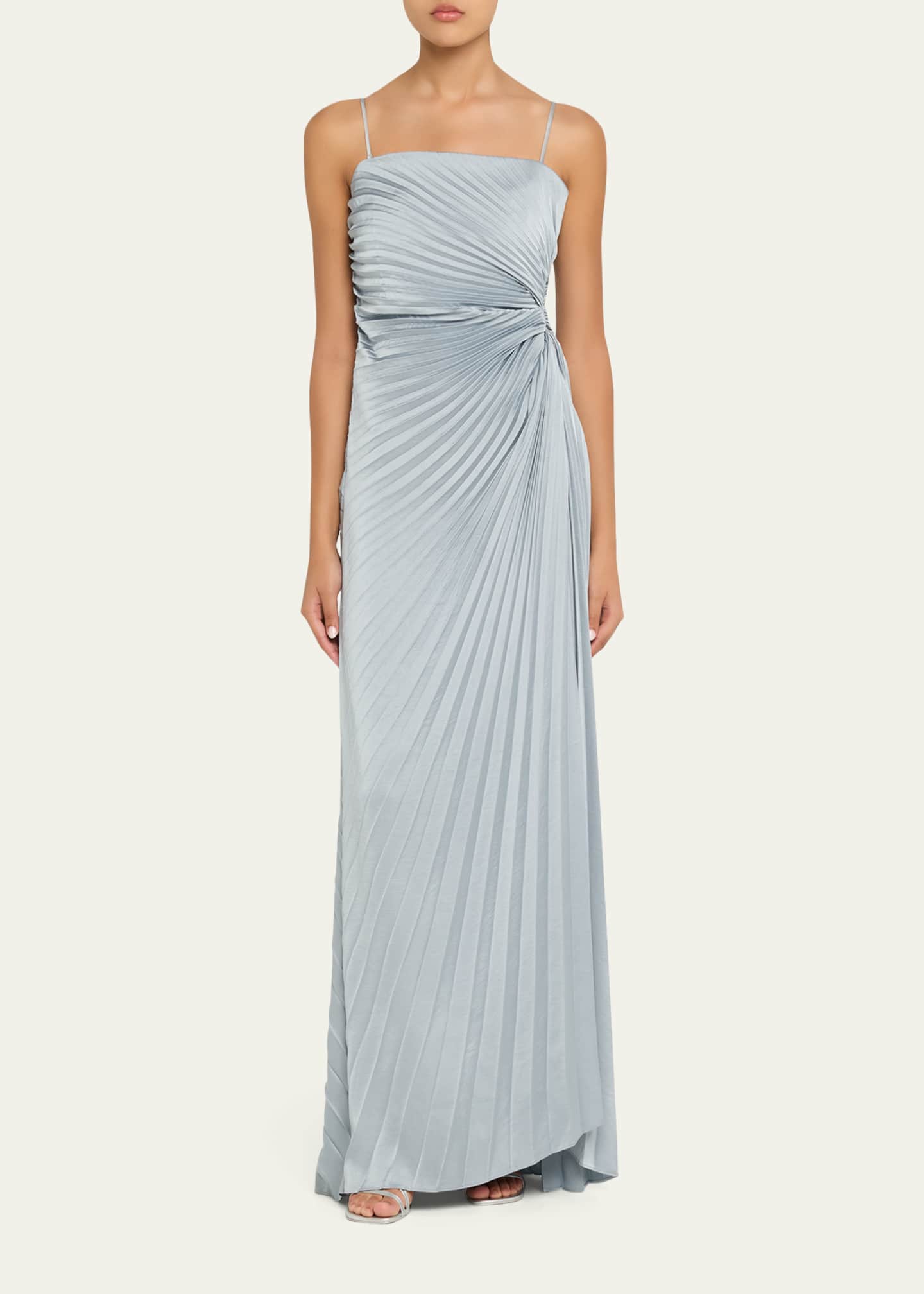 A.L.C. Layla Pleated Strapless Gown - Bergdorf Goodman