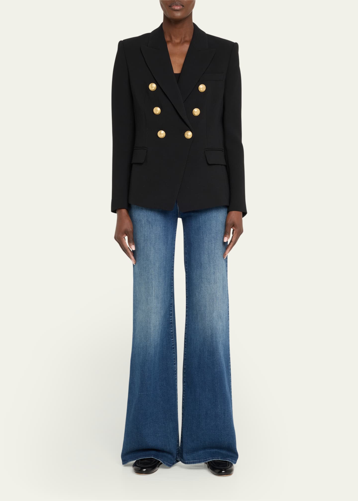 Kobi Halperin Jaxy Double-Breasted Blazer Jacket - Bergdorf Goodman