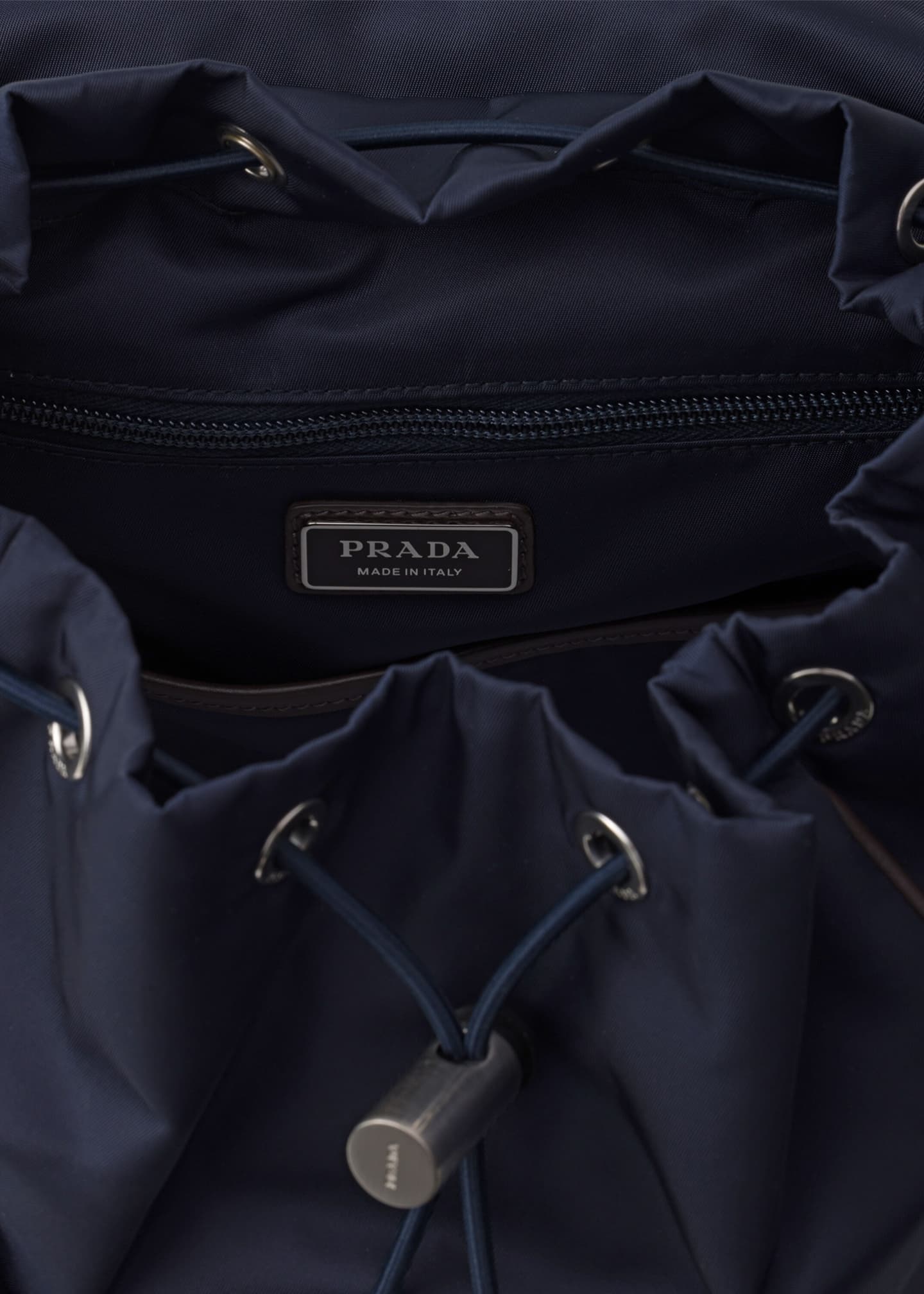Prada Men's Nylon and Suede Backpack - Bergdorf Goodman