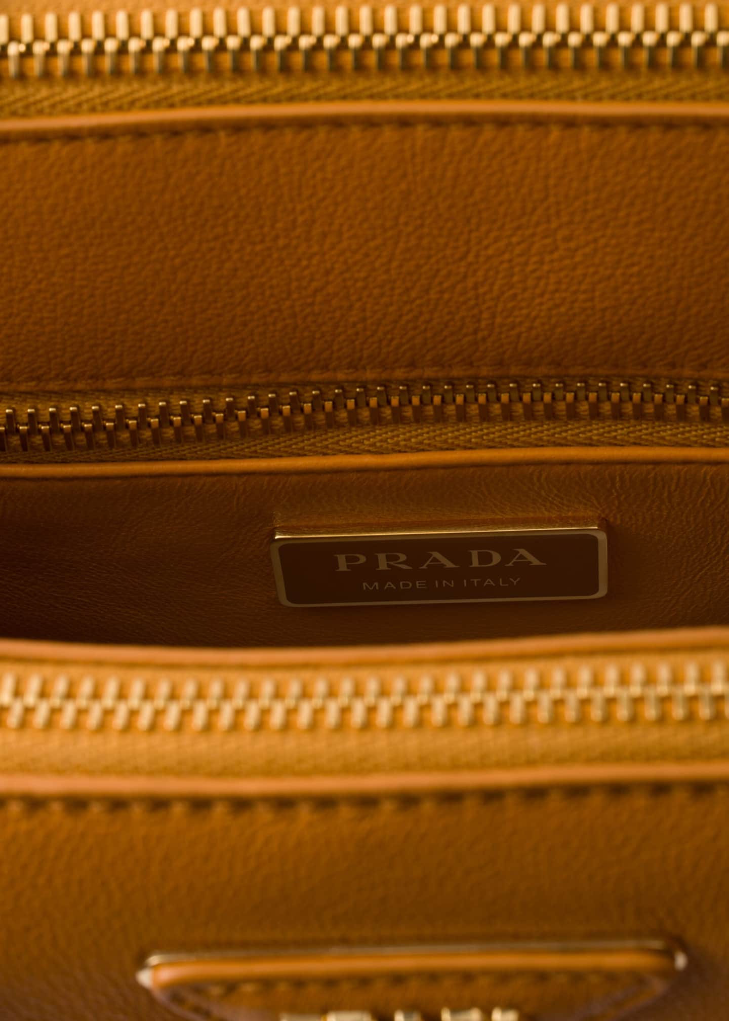 Prada Small Galleria Leather Top-Handle Bag - Bergdorf Goodman