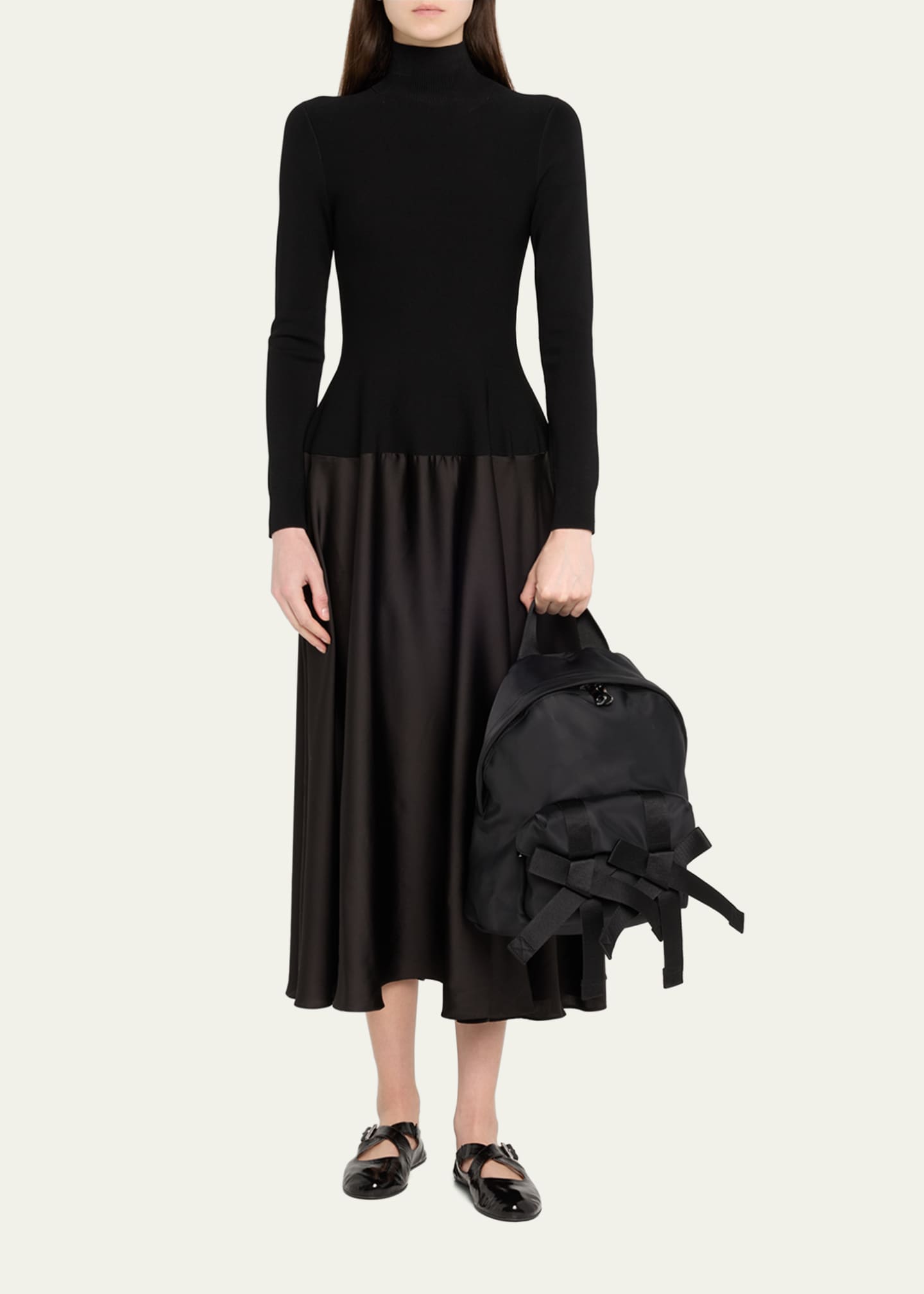 Simone Rocha Beaded Utility Bow Backpack - Bergdorf Goodman