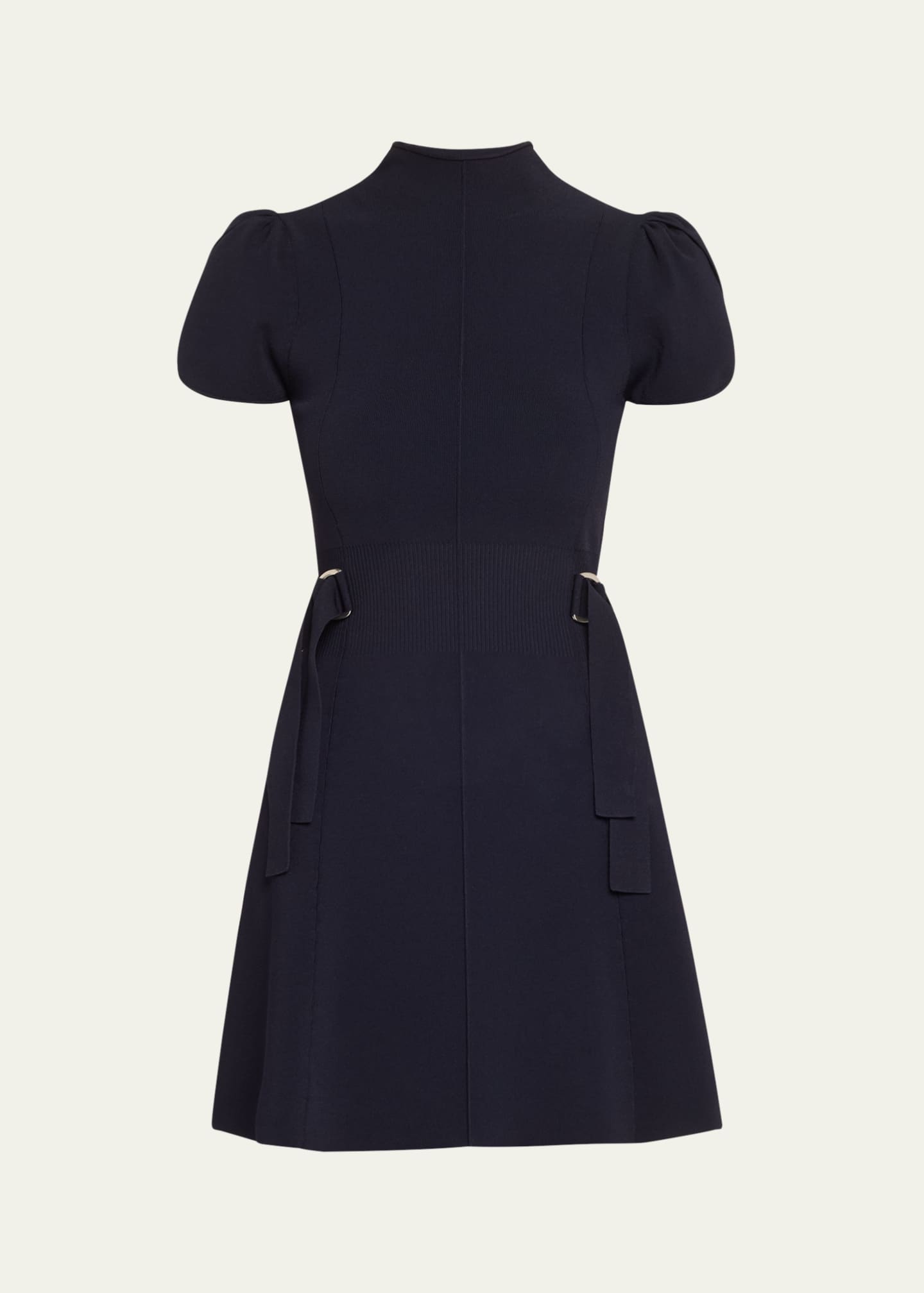 3.1 Phillip Lim Compact Rib Tulip-Sleeve Mini Dress - Bergdorf Goodman