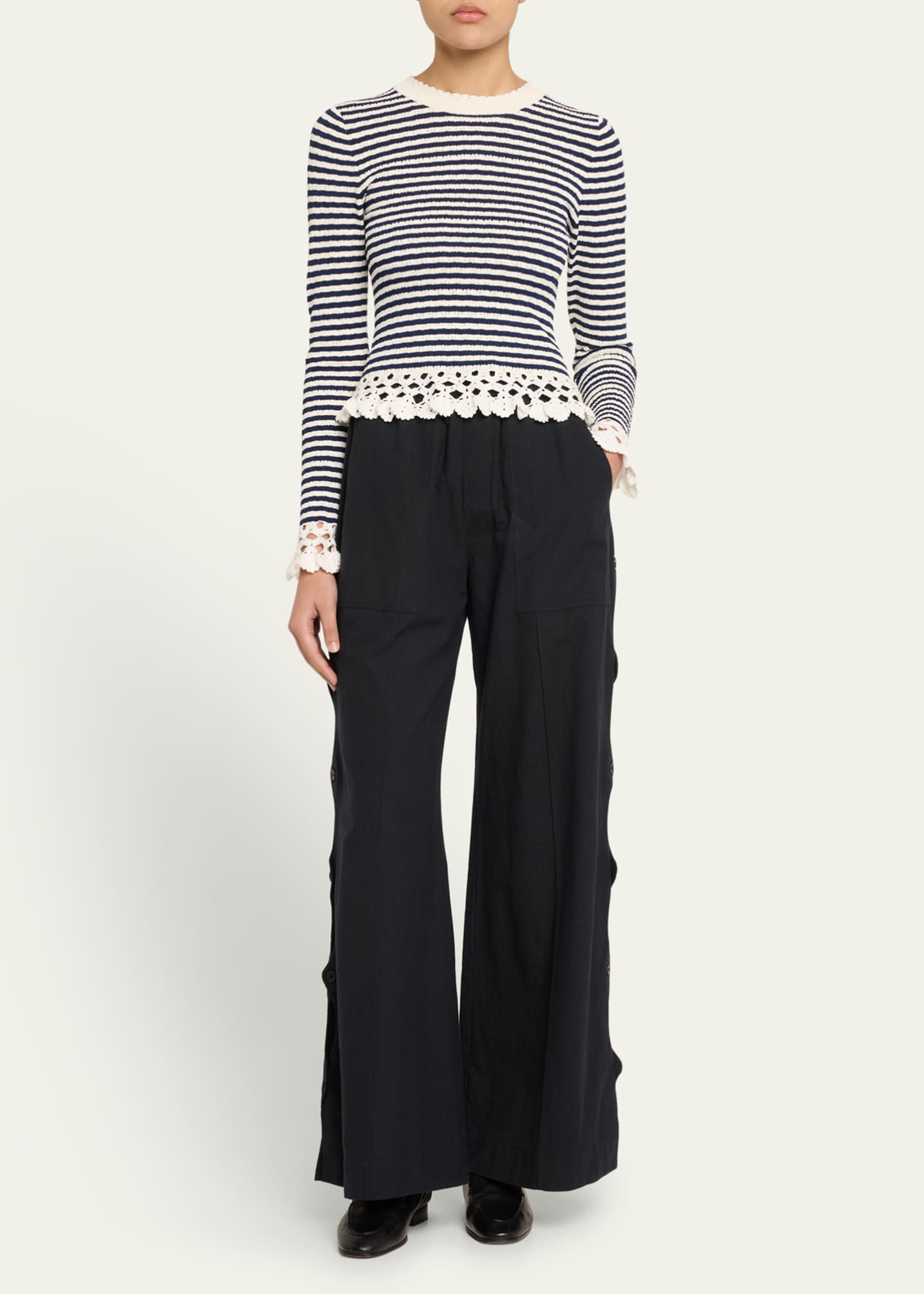 Sea Addy Stripe Long-Sleeve Top - Bergdorf Goodman
