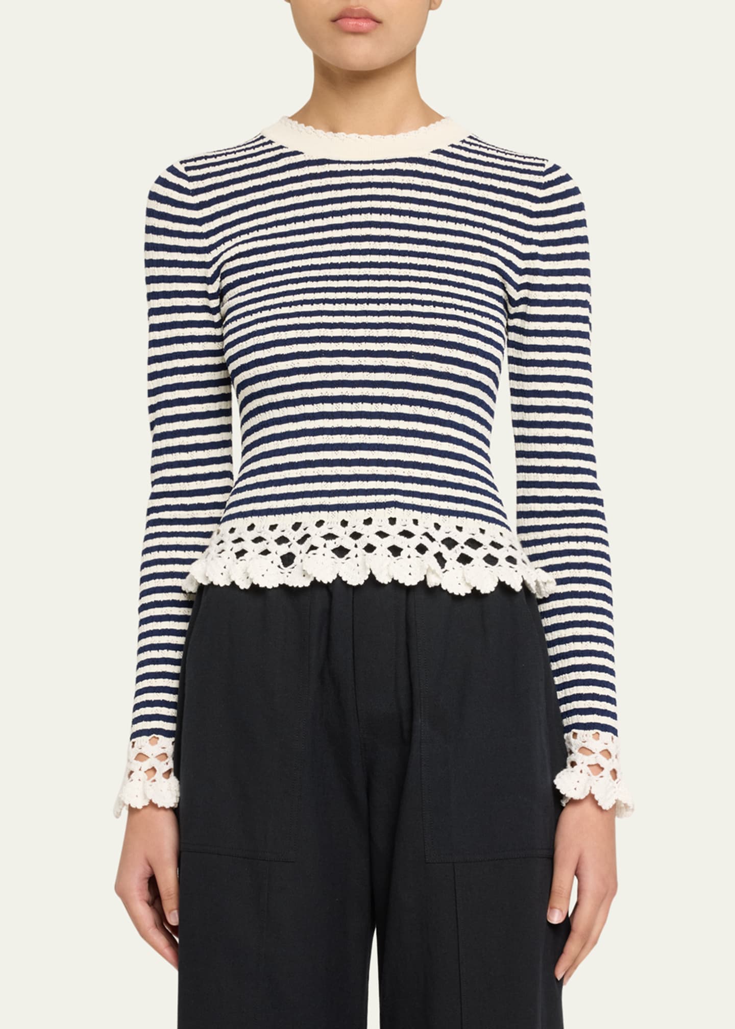 Sea Addy Stripe Long-Sleeve Top - Bergdorf Goodman