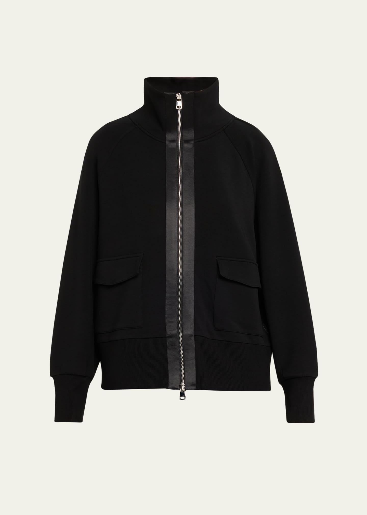 Varley Roxbury Zip-Front Sweatshirt - Bergdorf Goodman