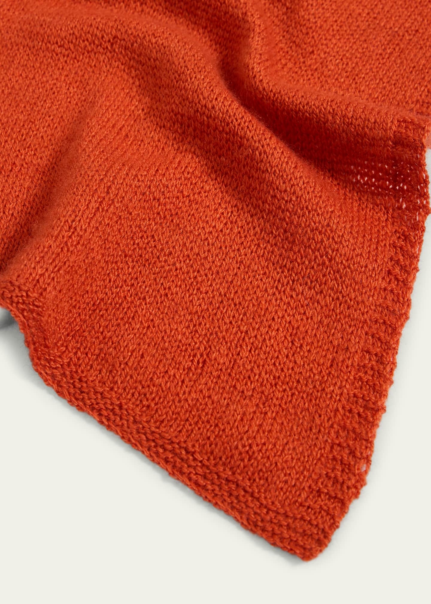 Anderson & Sheppard Men's Muskox Knitted Scarf - Bergdorf Goodman