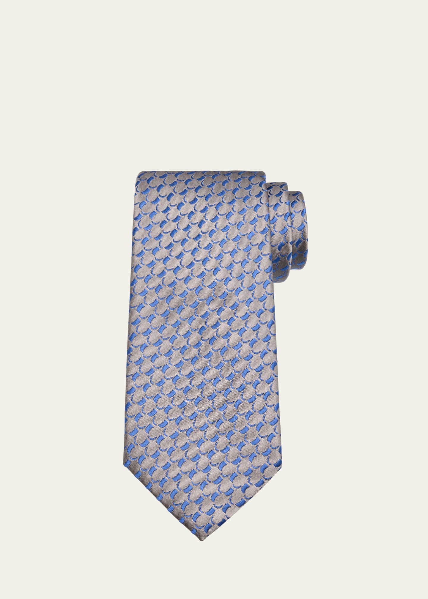 Charvet Men's U-Pattern Silk Tie - Bergdorf Goodman